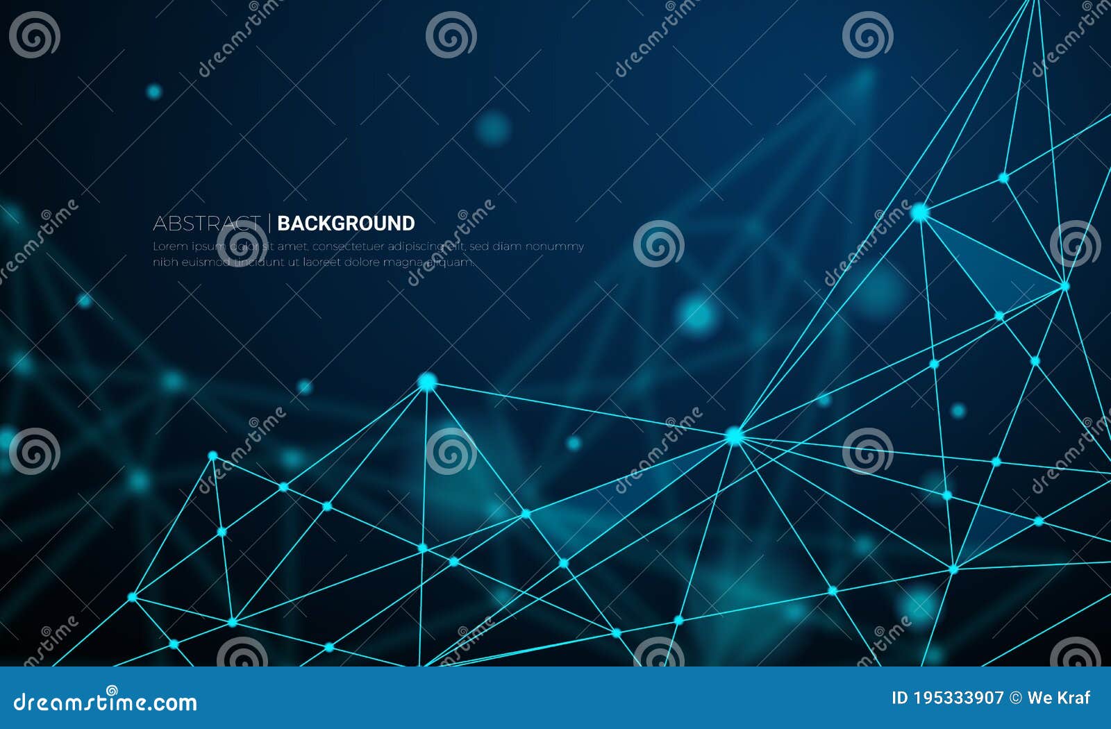Abstract Low Poly Grey Bright Technology Vector Background Connection ...