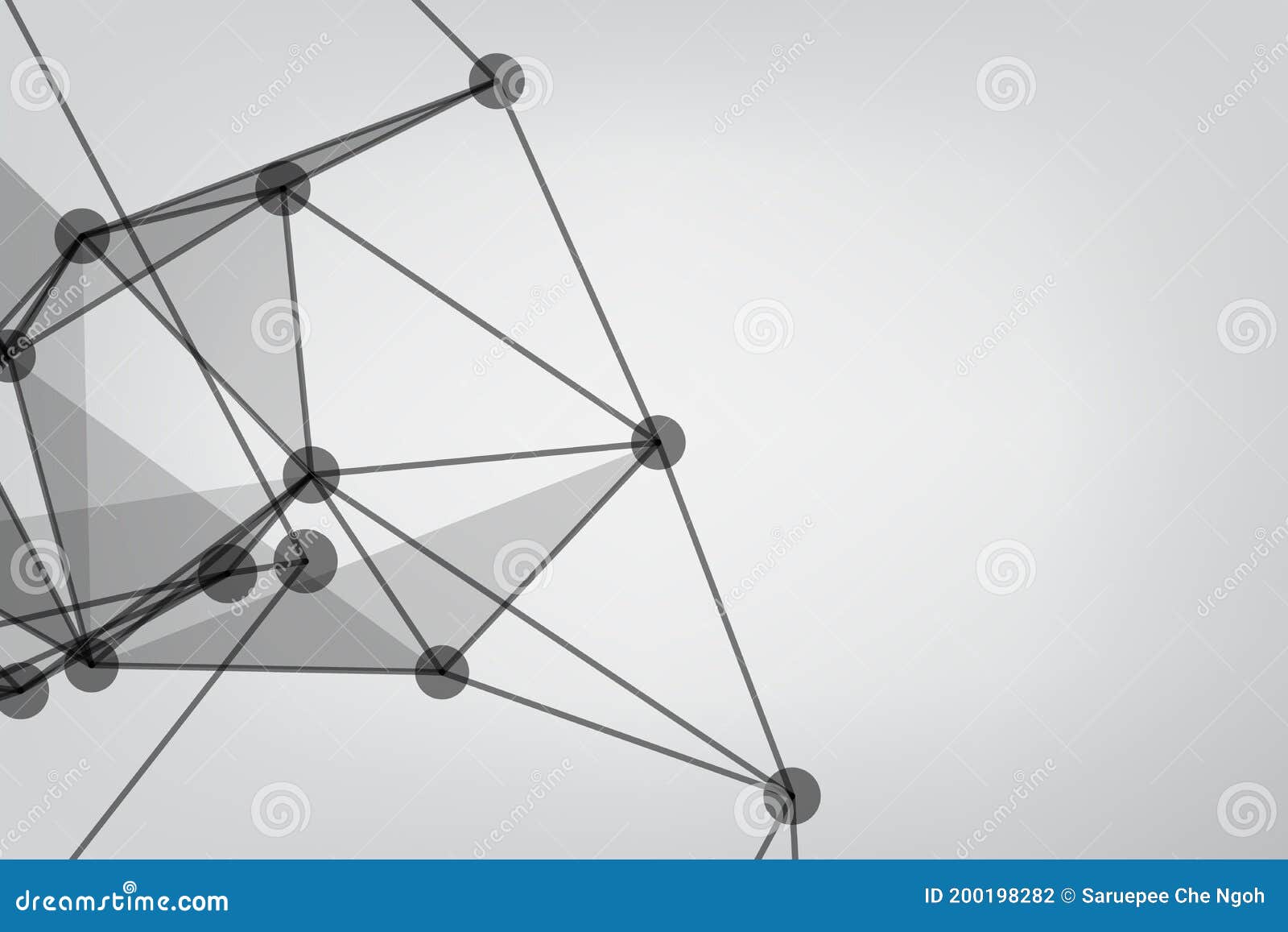 Abstract Low Poly Lines Mesh White. Background Technology Connecting ...