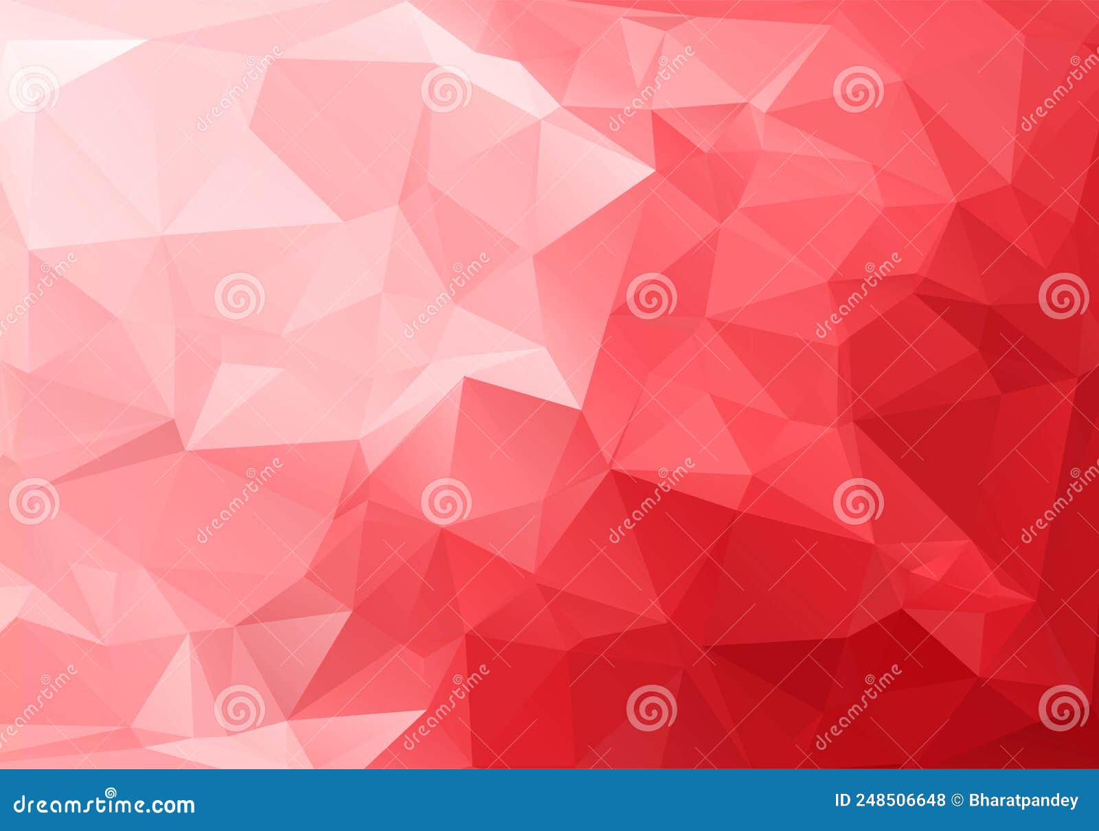 Abstract Low Poly Pink Shapes Background Stock Illustration ...