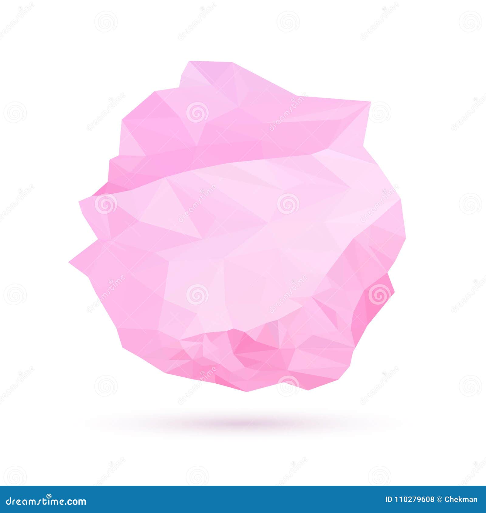 Low Poly Rounded Rectangle Banners Set Vector Illustration | CartoonDealer.com #67635978