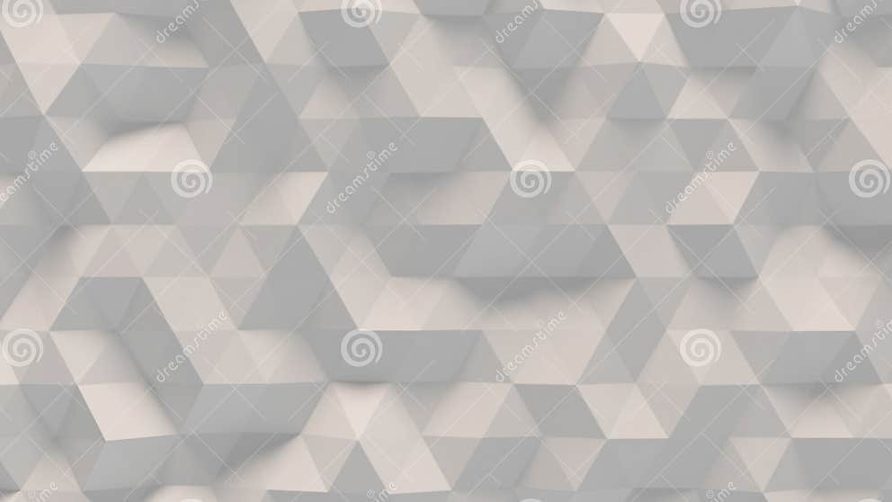 Abstract Low Poly Surface Background. Polygonal Plane Stock ...
