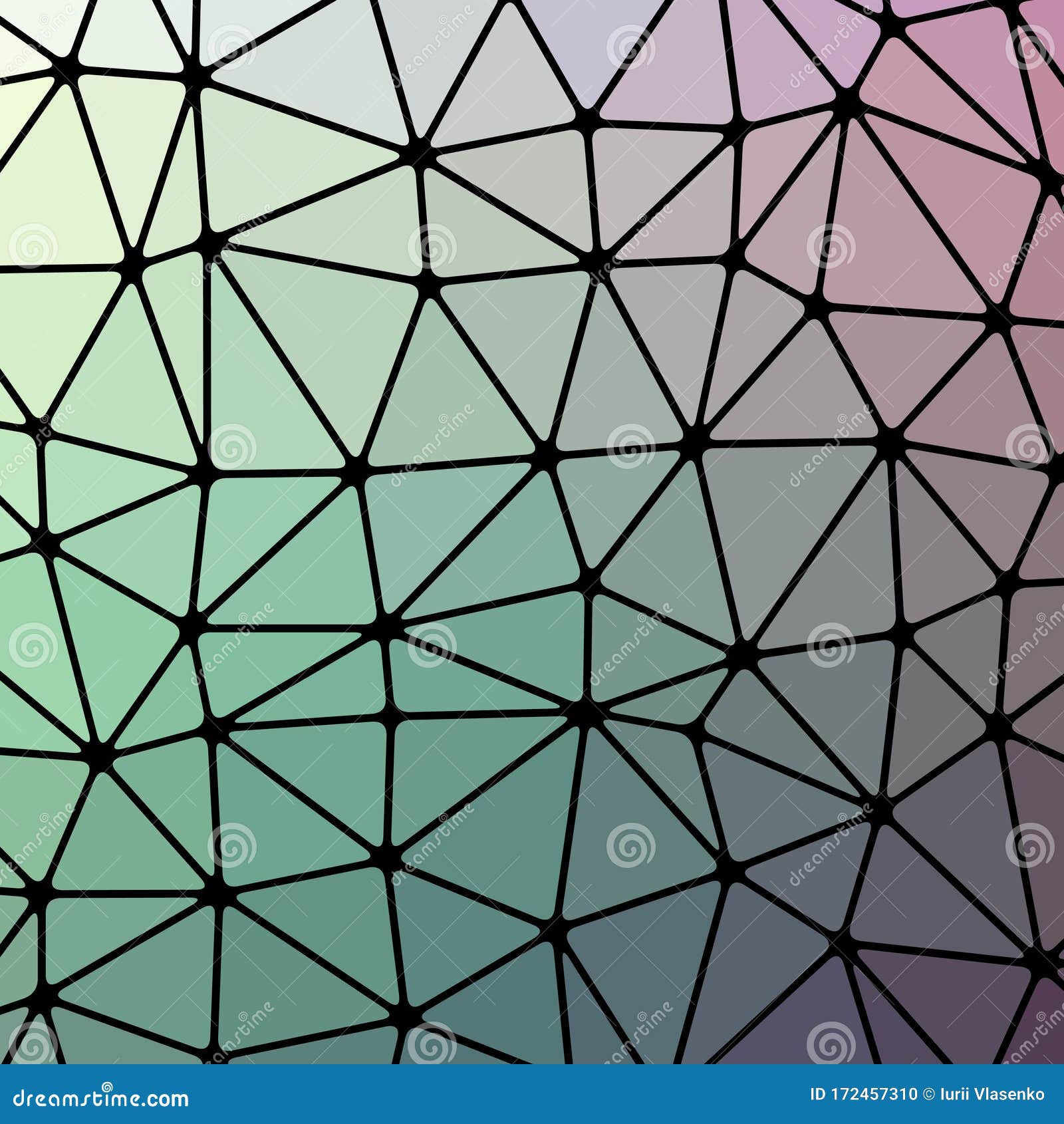 Abstract Low Polygon Gradient Generative Art Background Illustration Stock Vector - Illustration ...