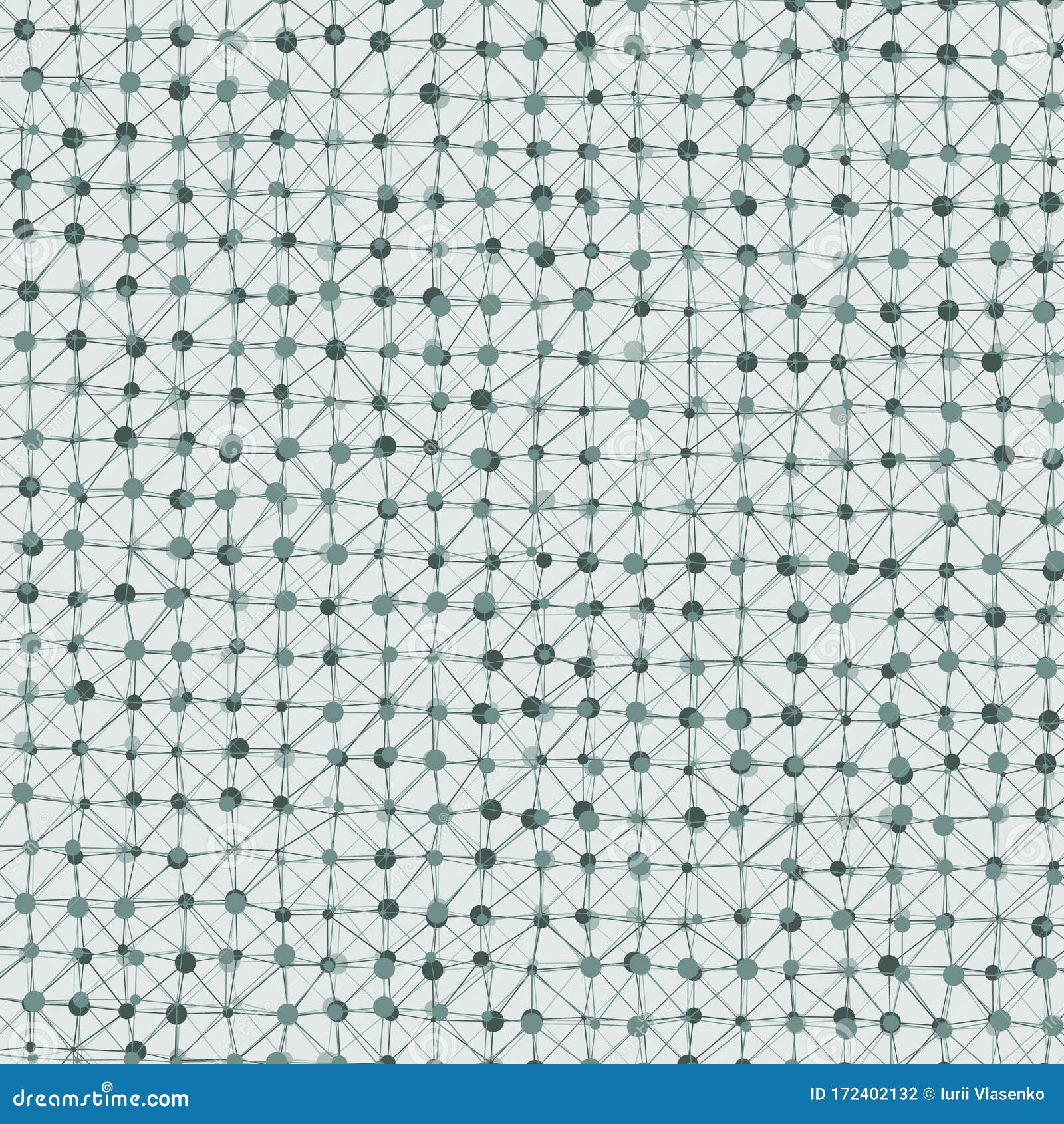 Abstract Low Polygon Mesh Generative Art Background Illustration Stock ...