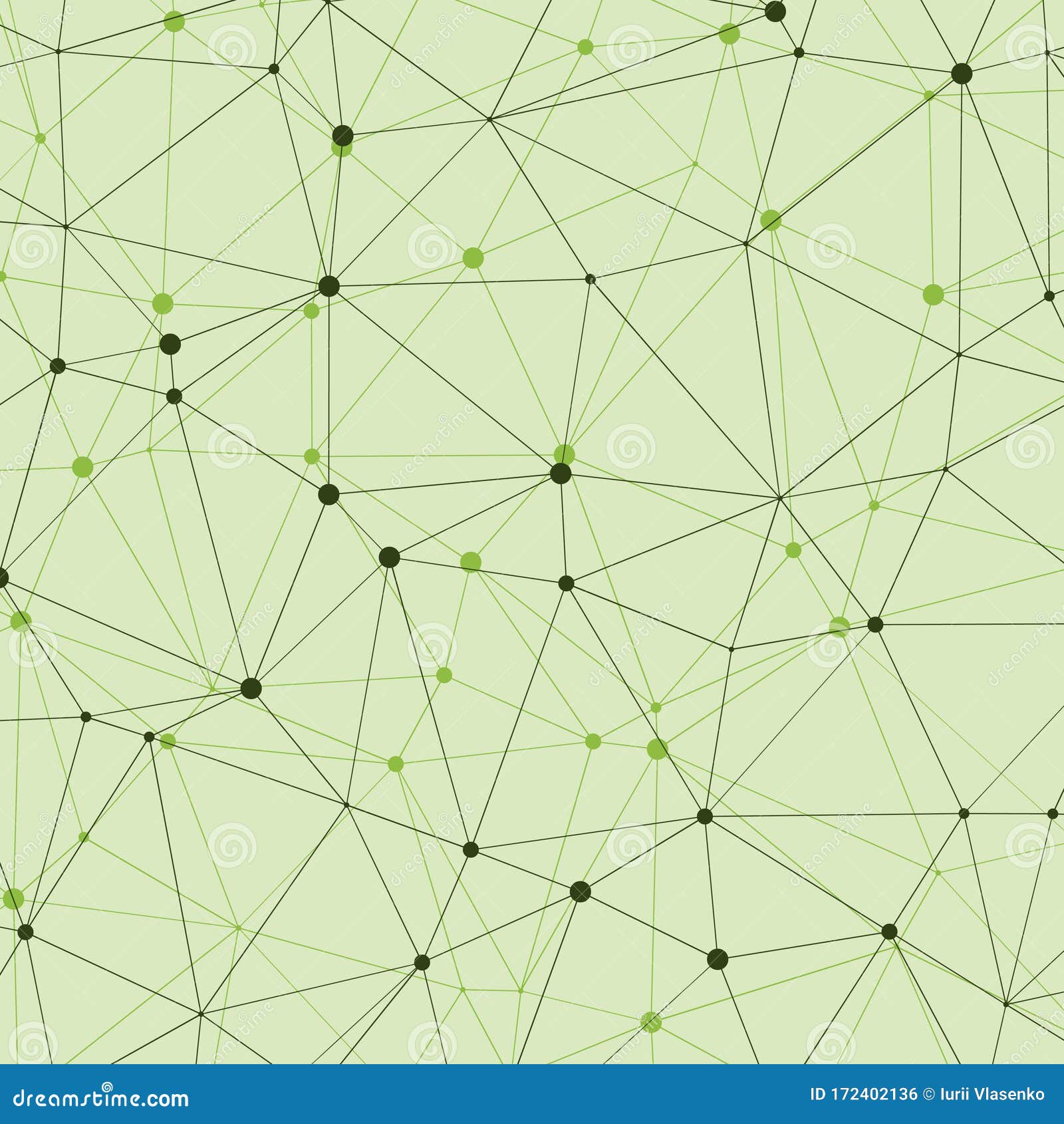 Abstract Low Polygon Mesh Generative Art Background Illustration Stock ...