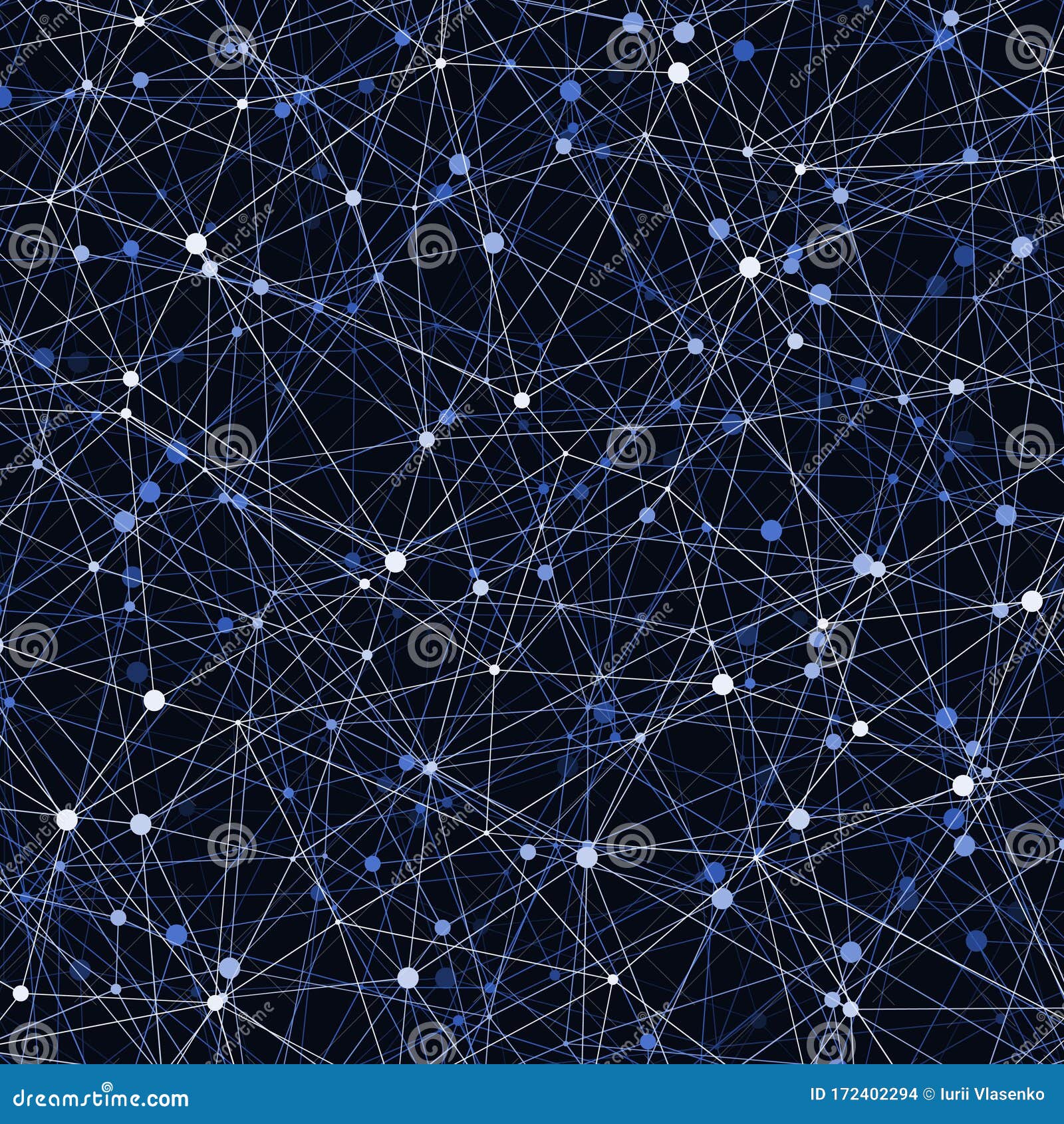 Abstract Low Polygon Mesh Generative Art Background Illustration Stock ...