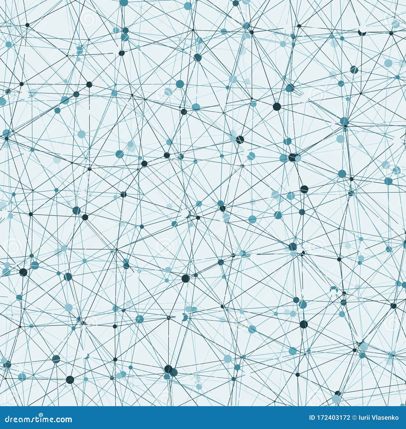 Abstract Low Polygon Mesh Generative Art Background Illustration Stock ...