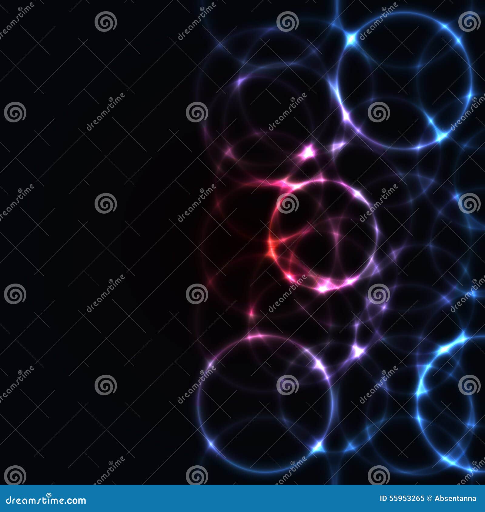 Abstract Luminous Background Stock Vector - Illustration of trend ...
