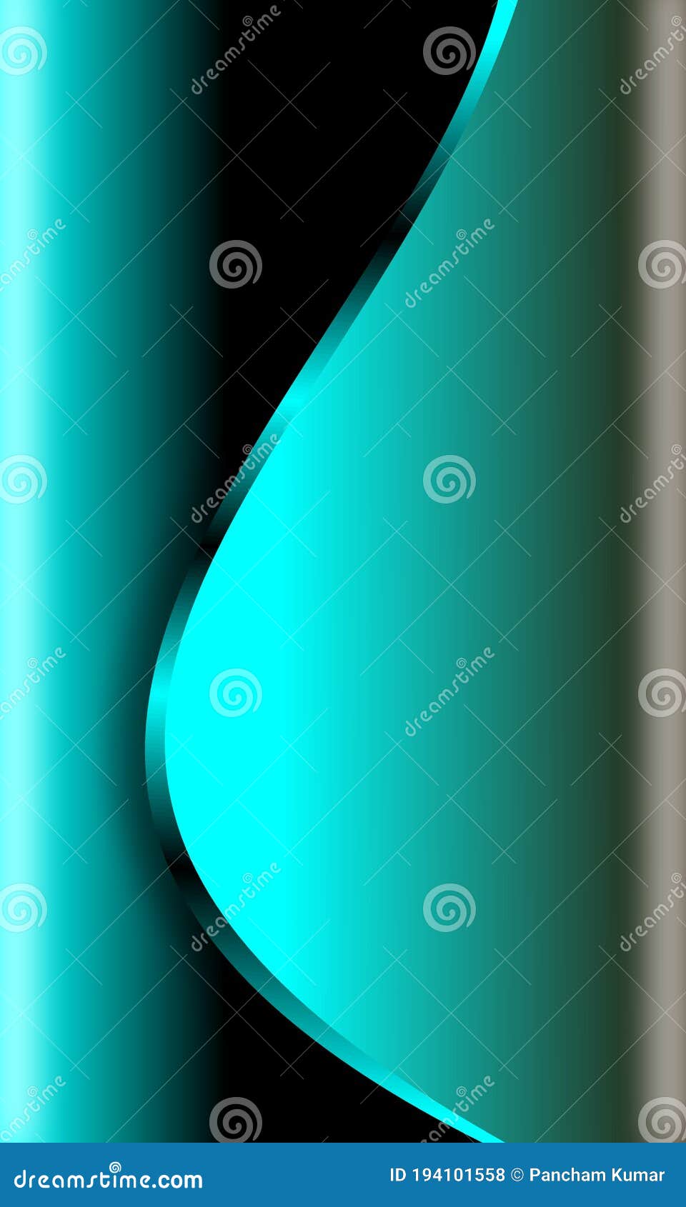 Abstract Luminous Blue and Black Background. Stock Vector ...