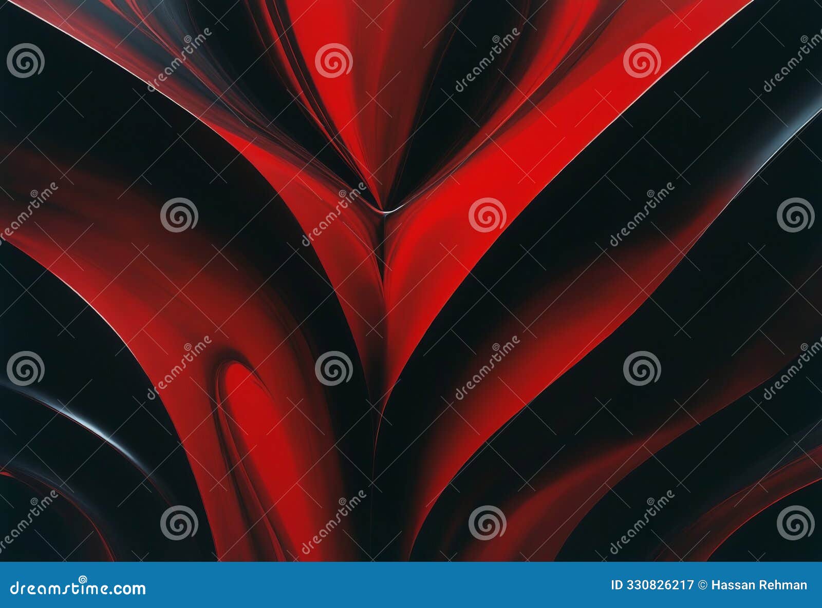 Abstract Luminous Red and Black Background for Design Stock ...