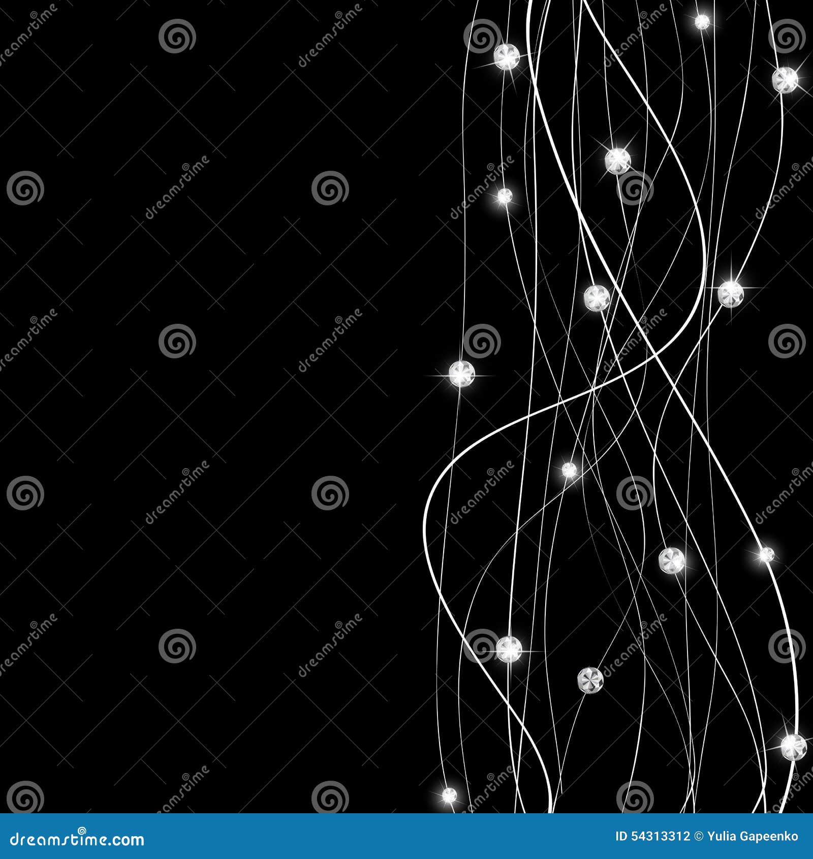 Abstract Luxury Black Diamond Background Vector Stock Vector ...
