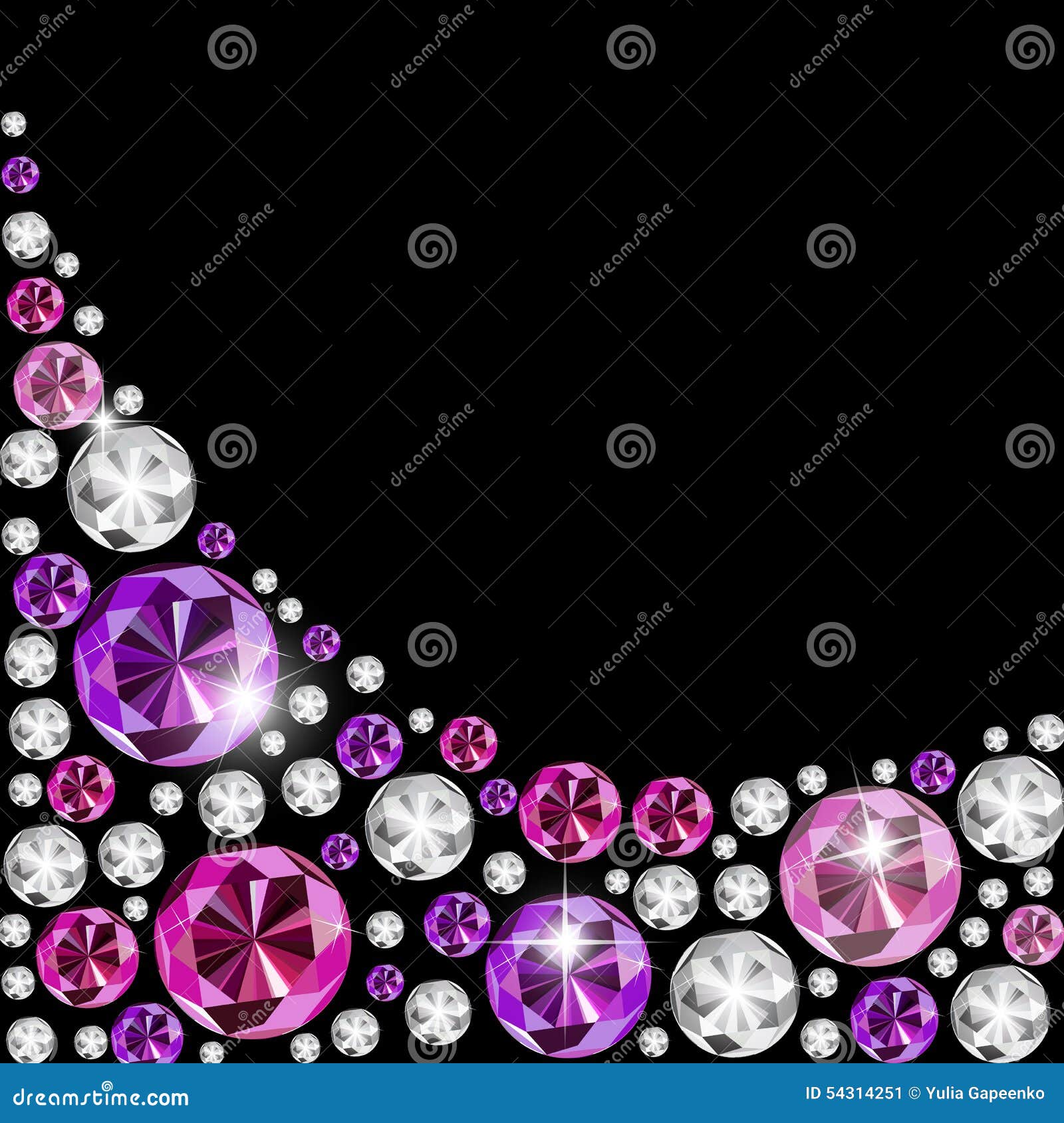 Abstract Luxury Black Diamond Background Vector Stock Vector ...