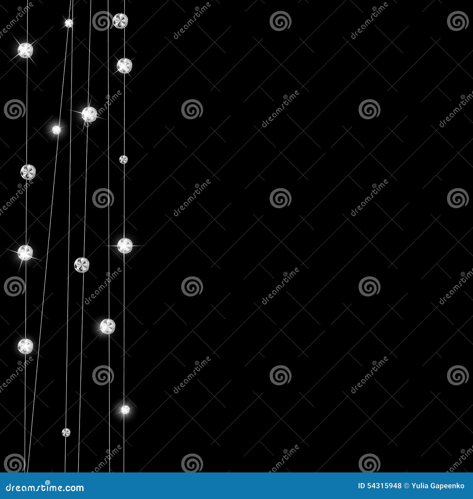 Abstract Luxury Black Diamond Background Vector Stock Vector ...