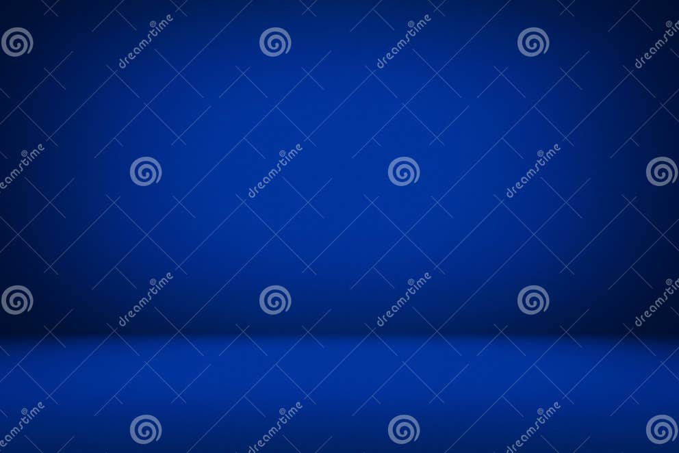 Abstract Luxury Phantom Blue Color Gradient Studio Backdrop with Grains ...