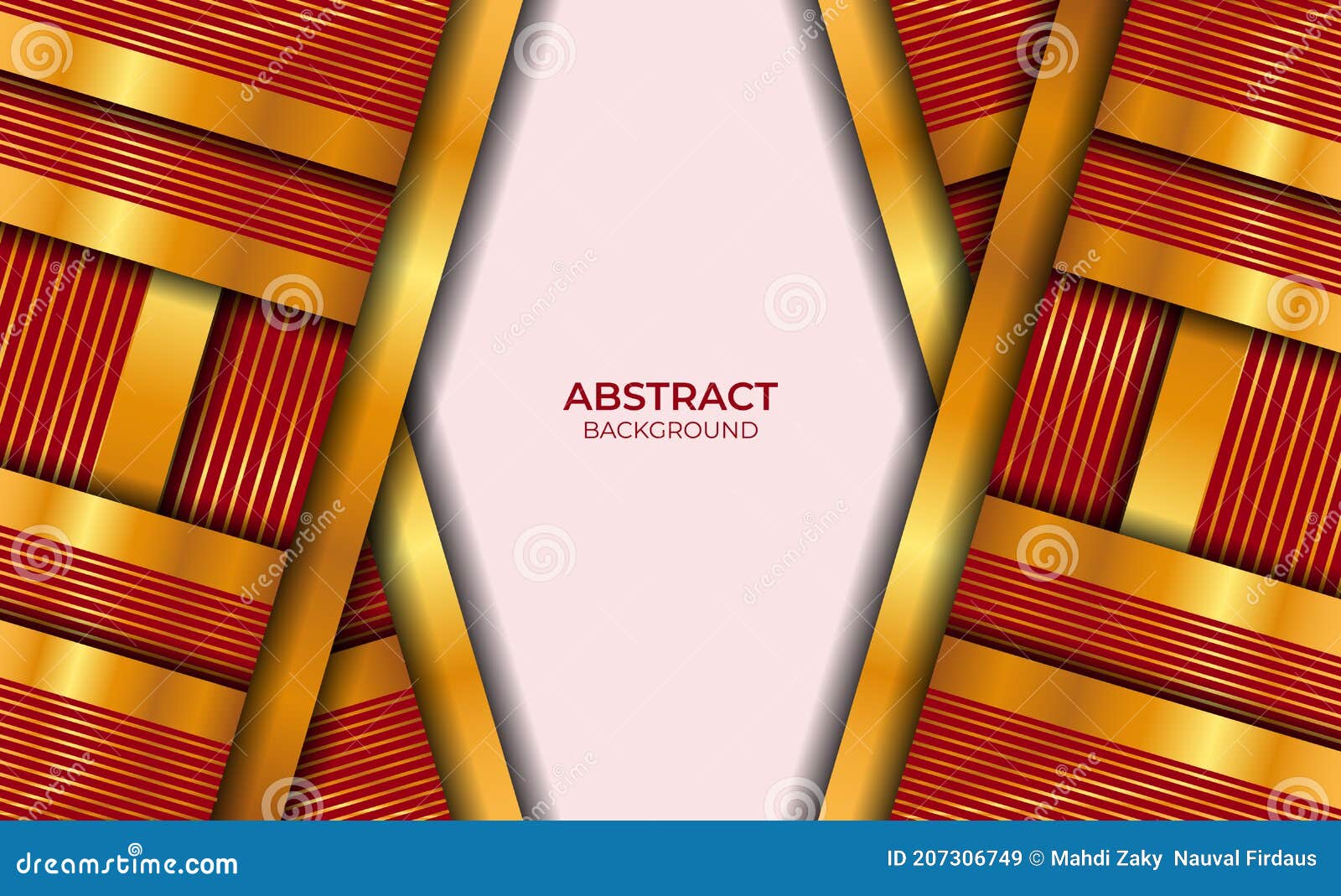 Abstract Luxury Red and Gold Design Stock Vector - Illustration of ...
