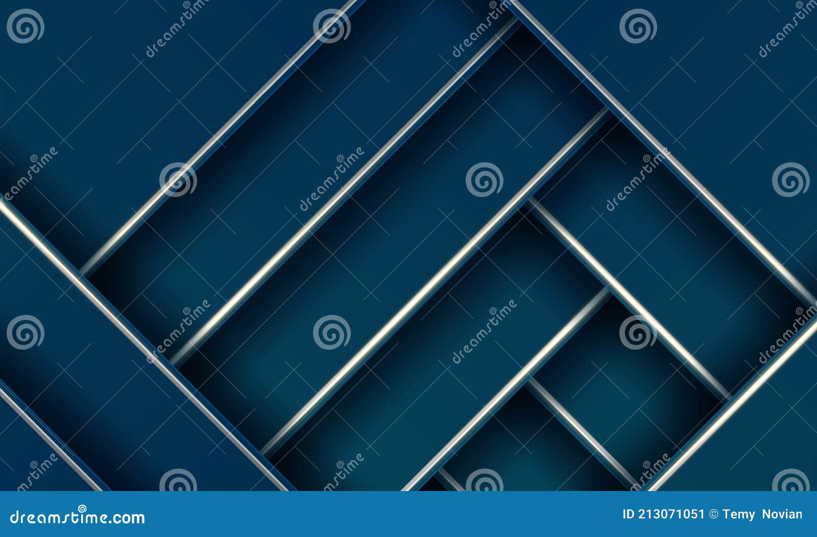 Abstract Luxury Silver and Dark Blue Background Stock Vector ...