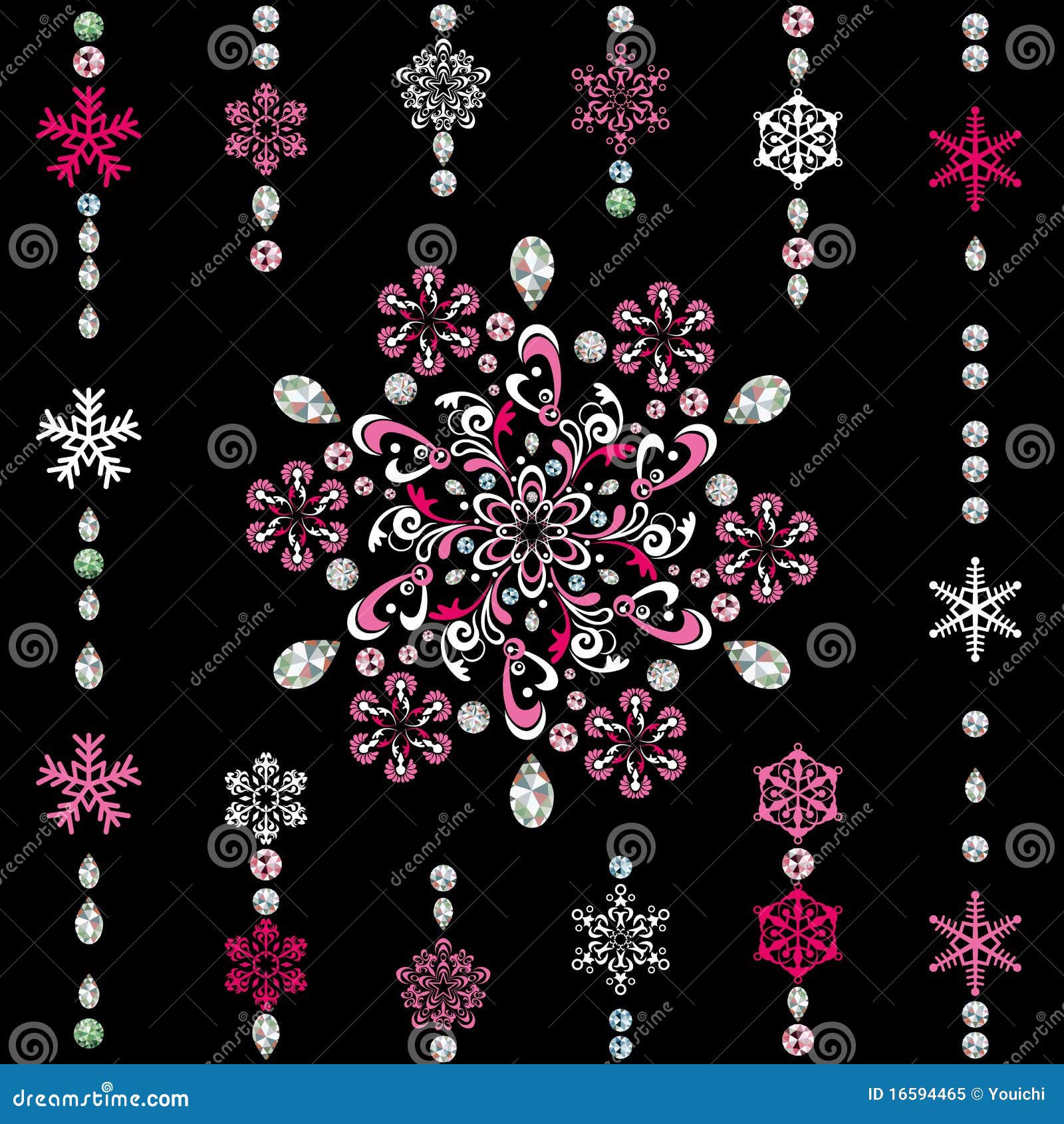 Abstract luxury snowflake stock vector. Illustration of abstract - 16594465