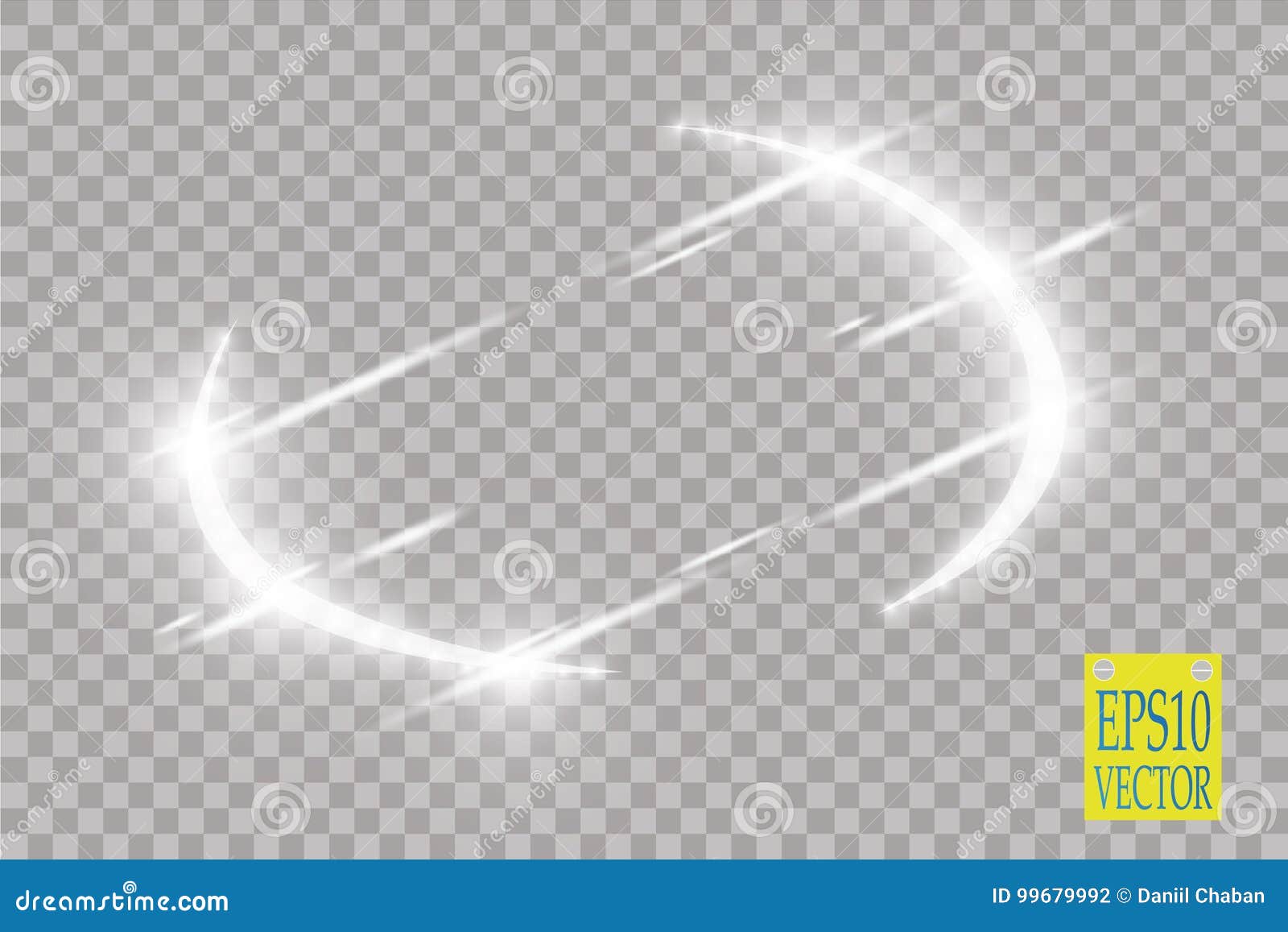 Abstract Luxury Vector Light Flare Semicircle And Spark Light Effect ...