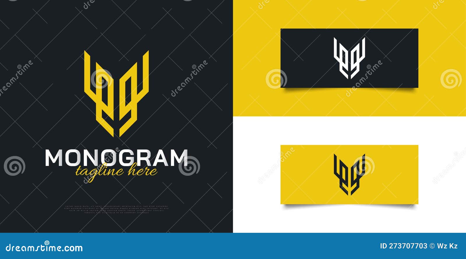 Abstract M Monogram Logo Design Template. Initial Letter M Logo Design ...