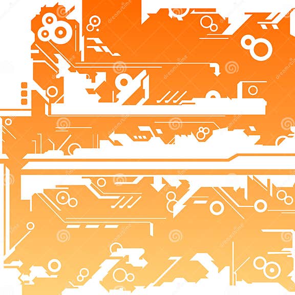 Abstract Machine Maze Background Stock Vector - Illustration of machine ...