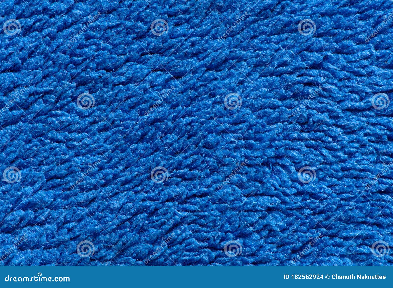 Macro Blue Fabric Texture Background Stock Photo - Image of fiber ...