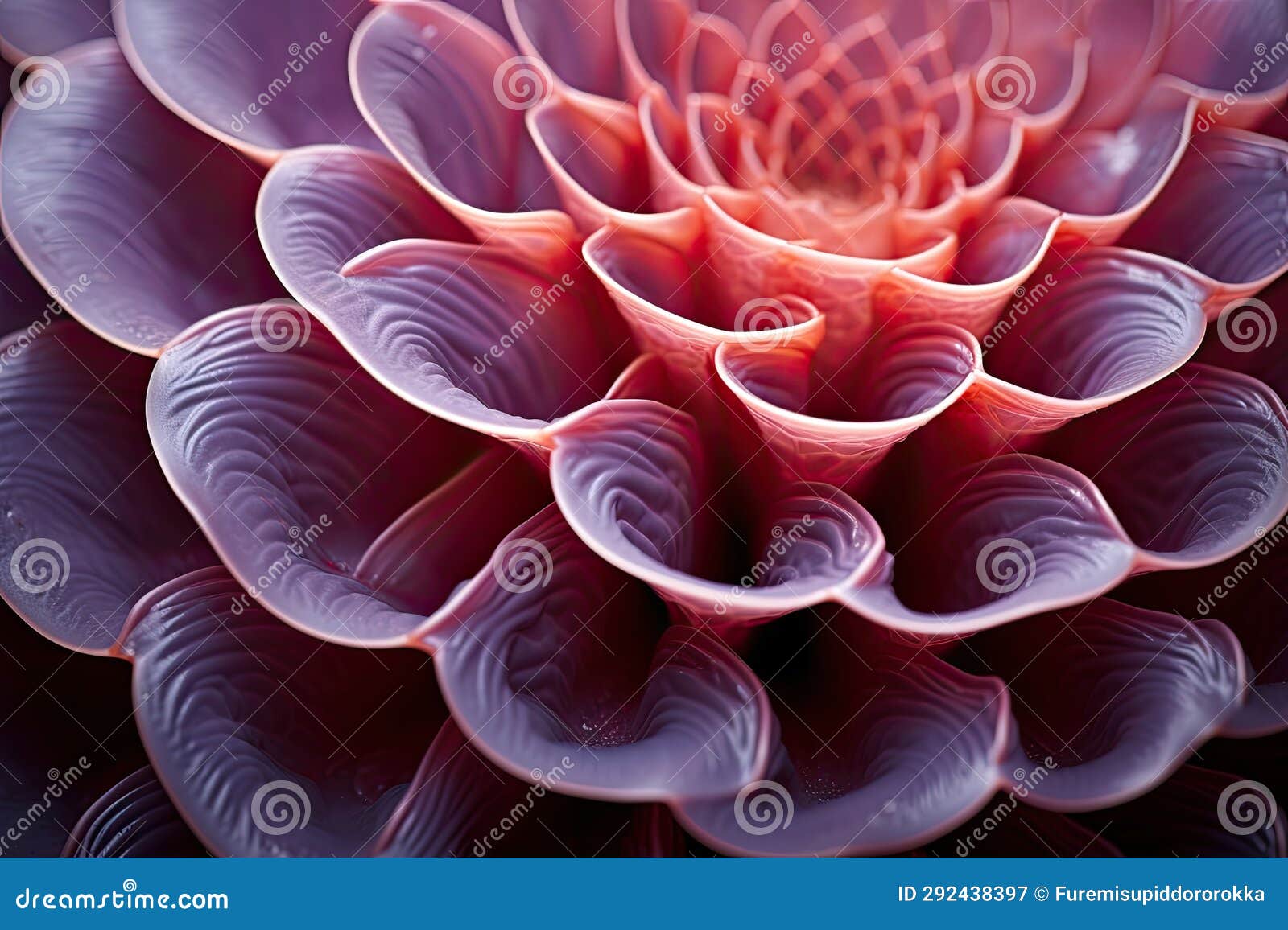 Abstract Macro Photography of Textures and Patterns on Petals Stock Illustration - Illustration ...