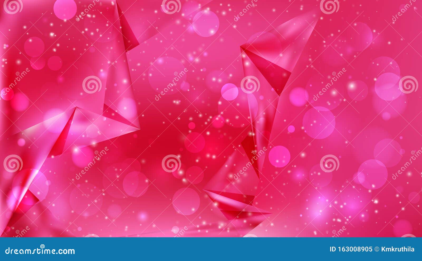 Abstract Magenta Bokeh Background Vector Stock Vector - Illustration of ...