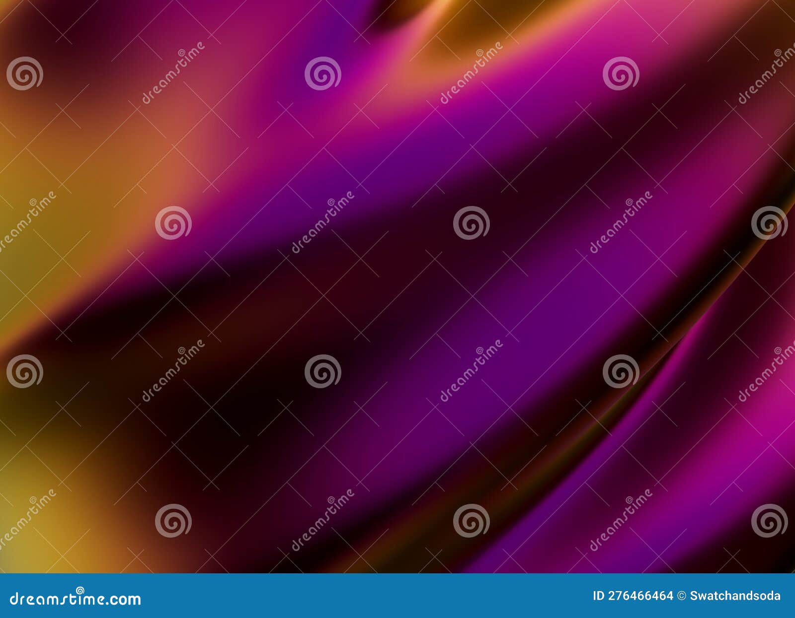 Abstract Magenta Gold Multicolored 3D Rendered Ripple Background Stock ...