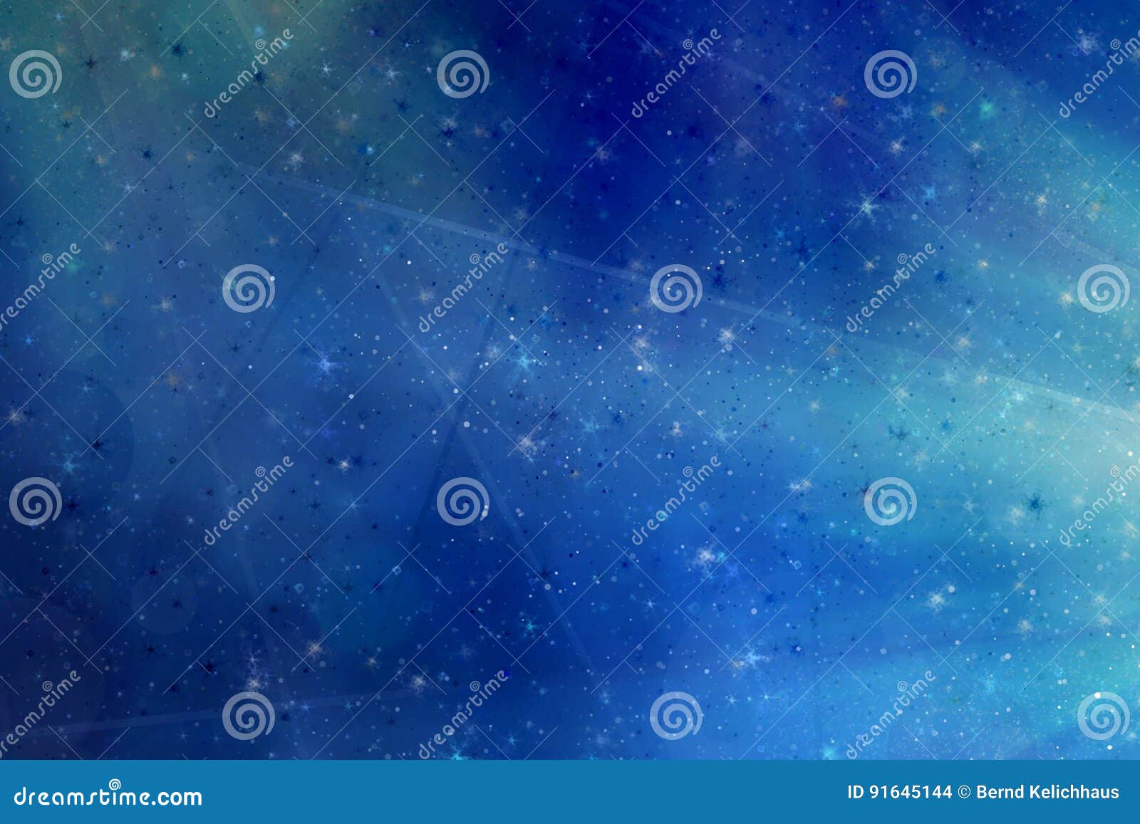 Abstract Magic Blue Background Stock Illustration - Illustration of ...