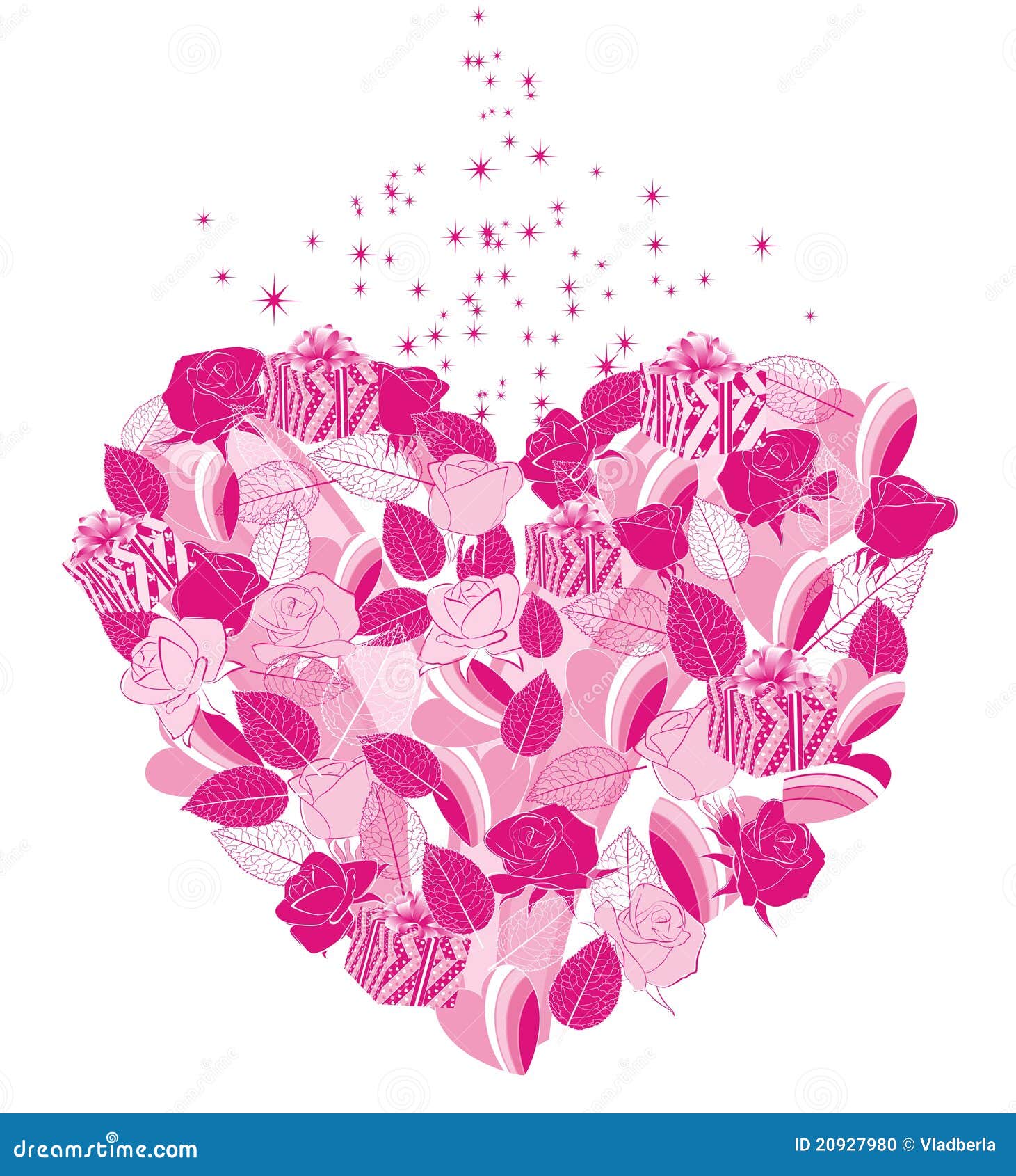 Abstract Magic Colorful Heart Stock Vector - Illustration of gift ...