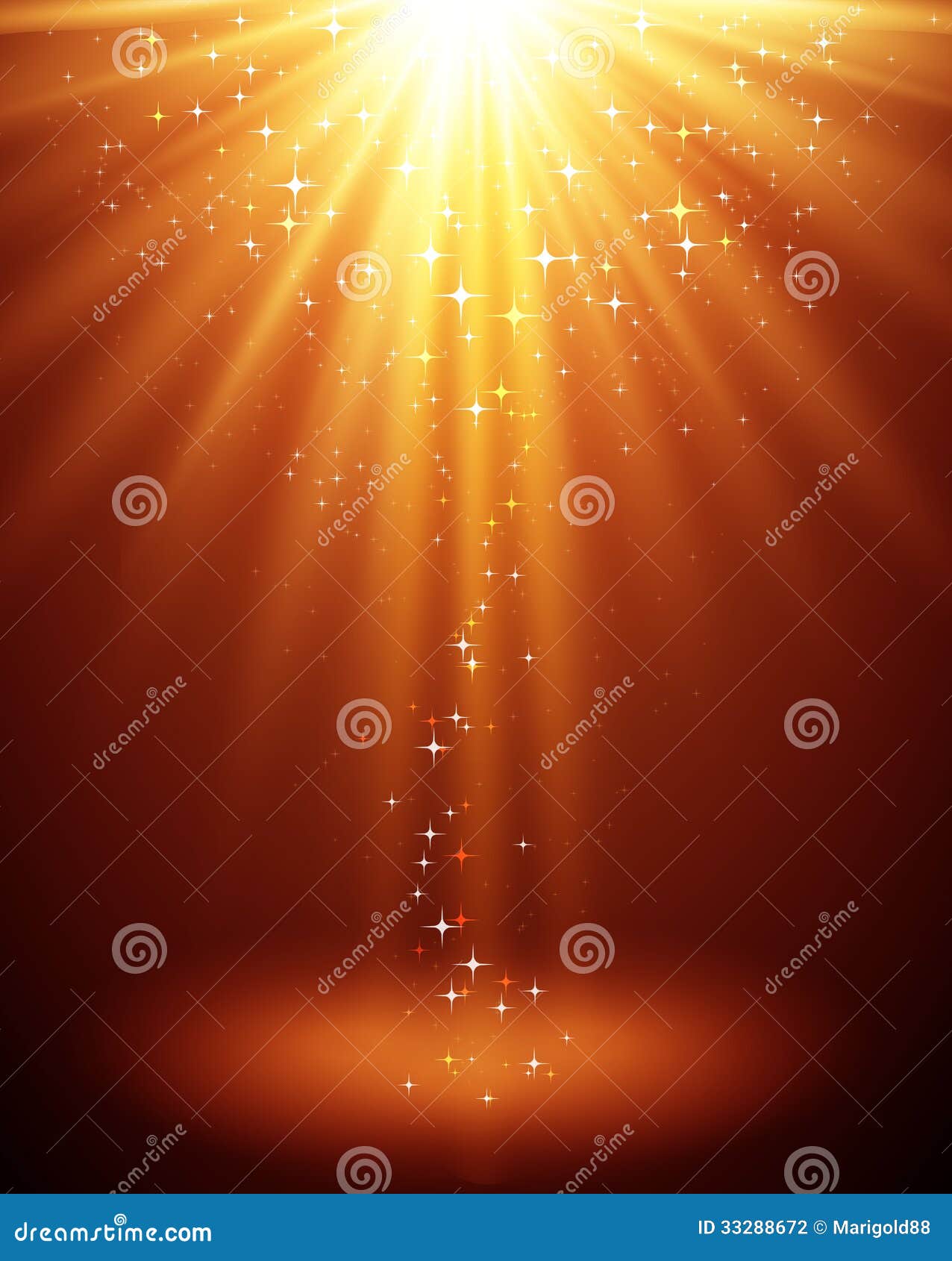Abstract Magic Light Backgroud with Star Stock Vector - Illustration of ...
