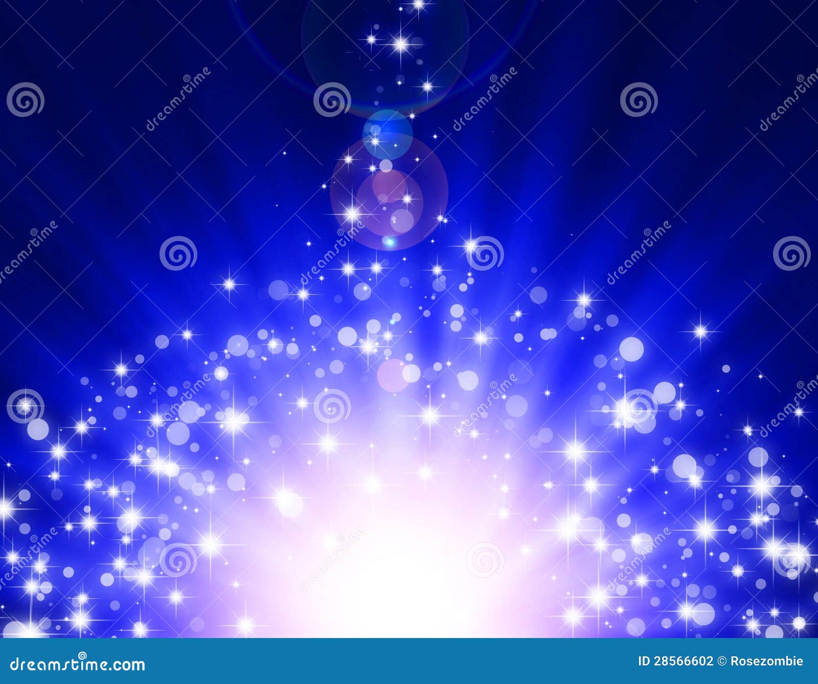 Abstract Magic Light Background Stock Illustration - Illustration of ...