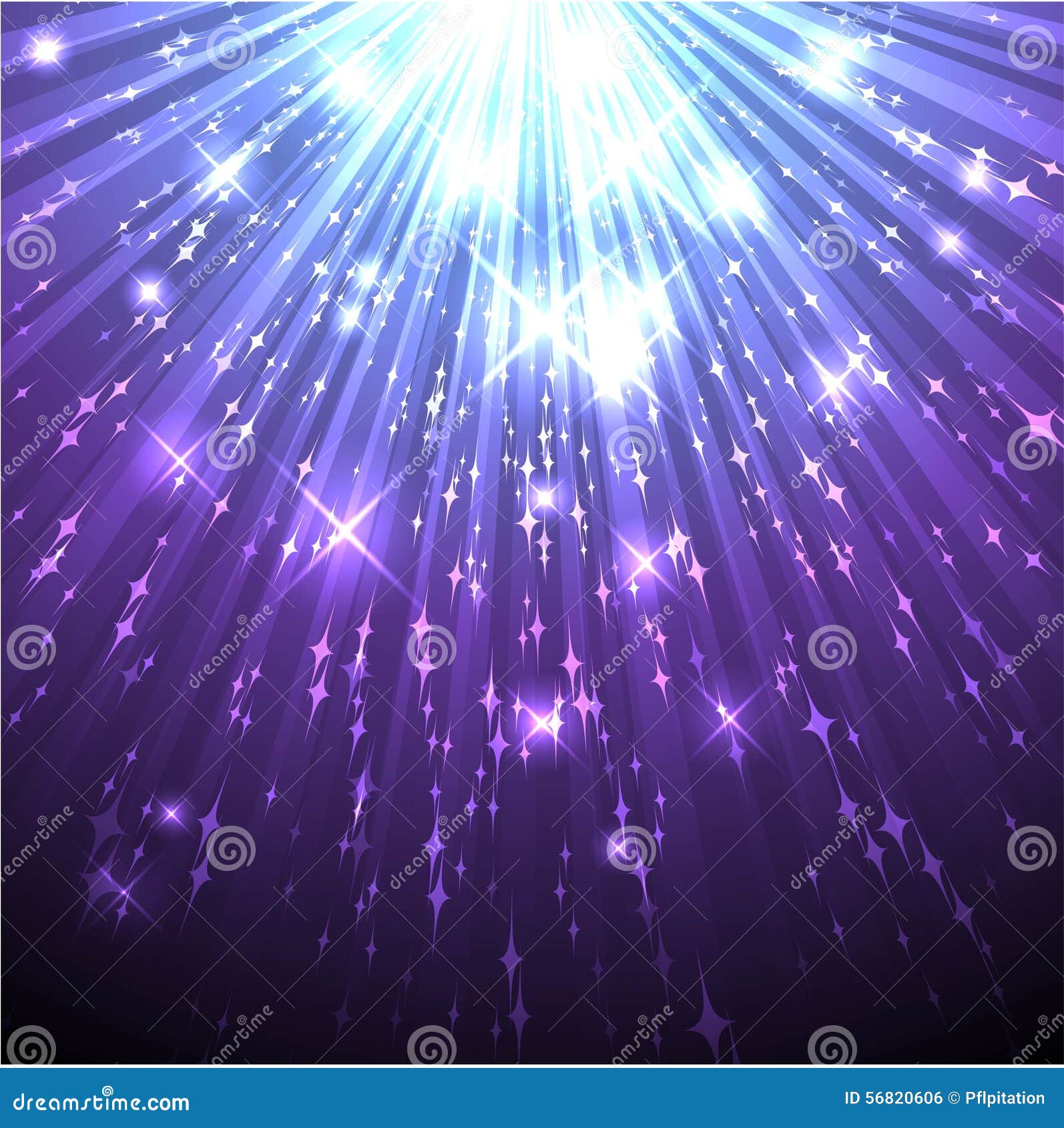 Abstract Magic Light Background Stock Vector - Illustration of mystery ...