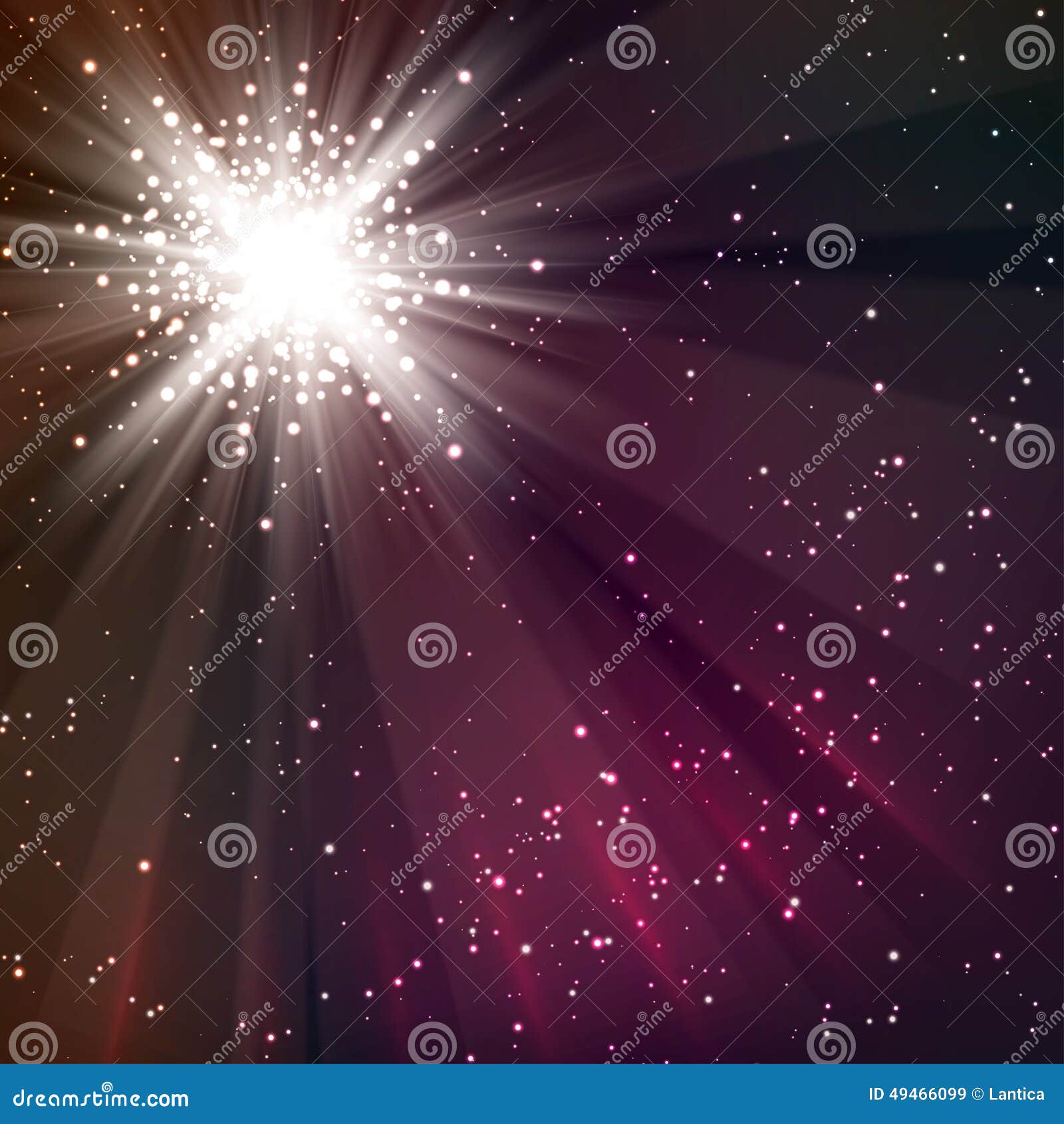 Abstract Magic Light Background Stock Vector - Illustration of abstract ...