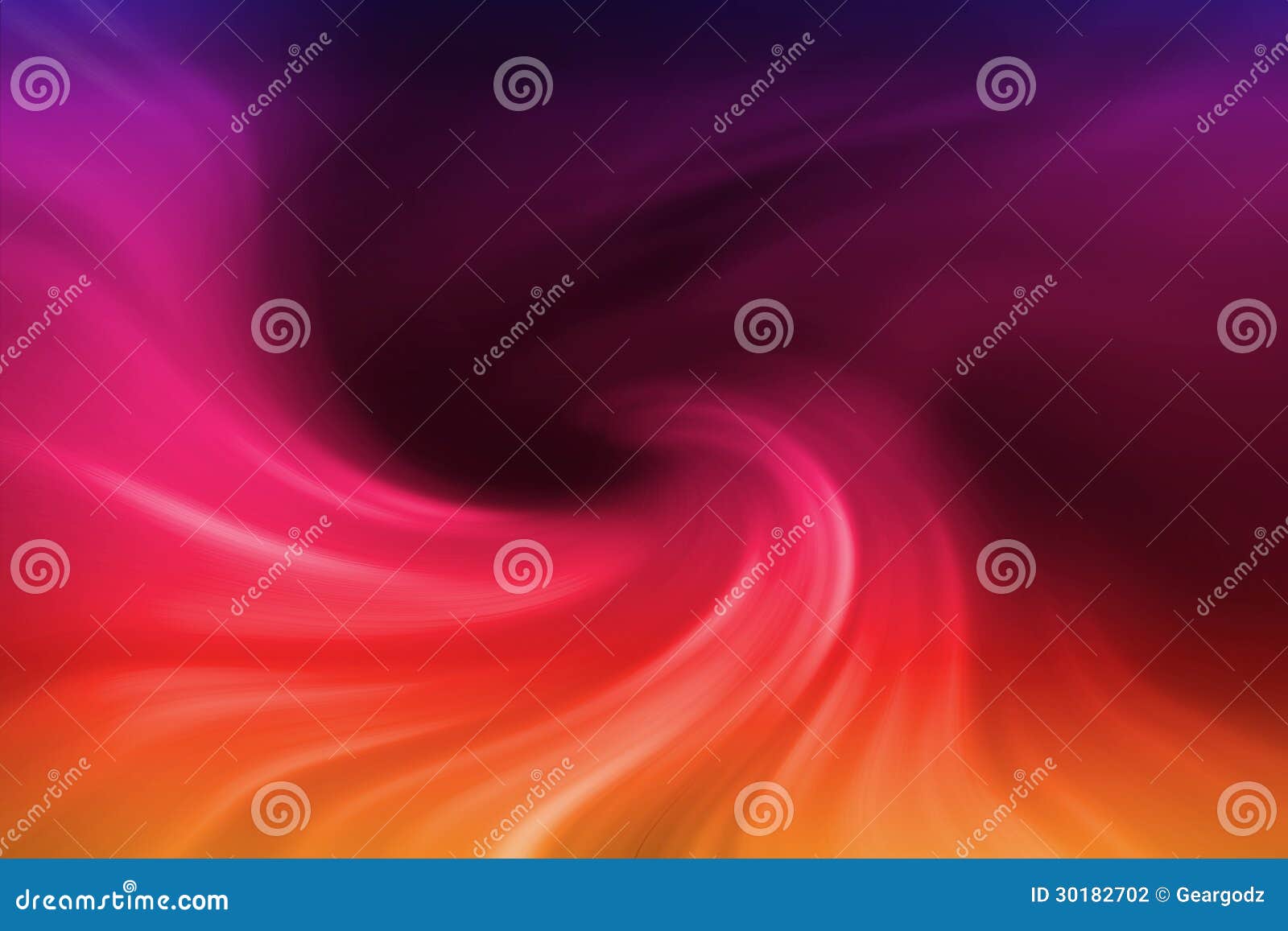 Abstract Magic Wave Background Stock Illustration - Illustration of ...