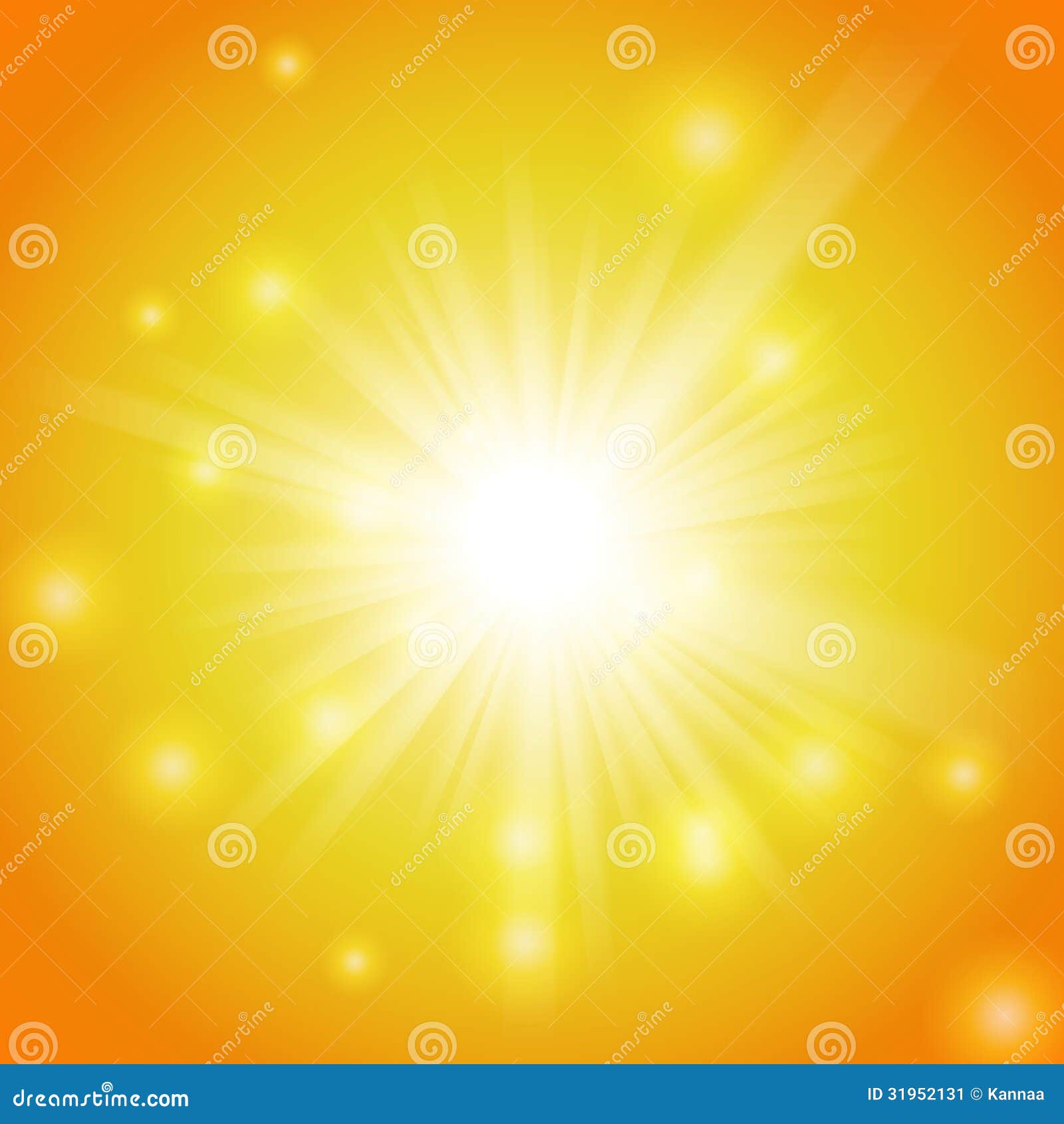 Abstract Magic Yellow Light Background Stock Vector - Illustration of ...