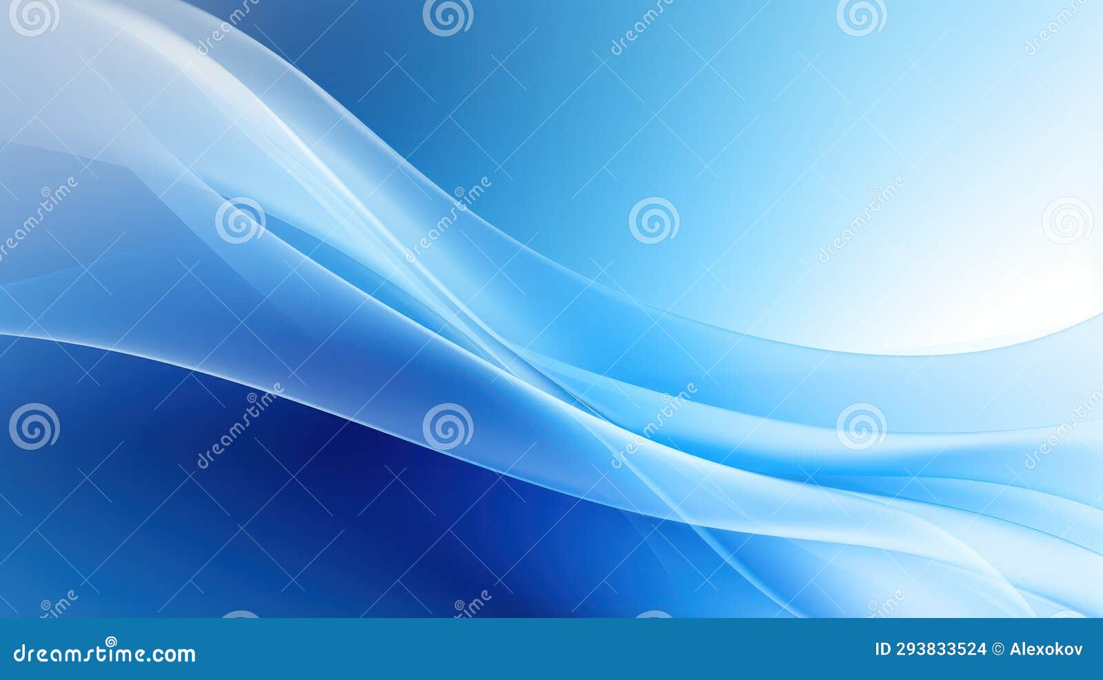 Abstract Magical Blue Background AI Generated Stock Illustration ...