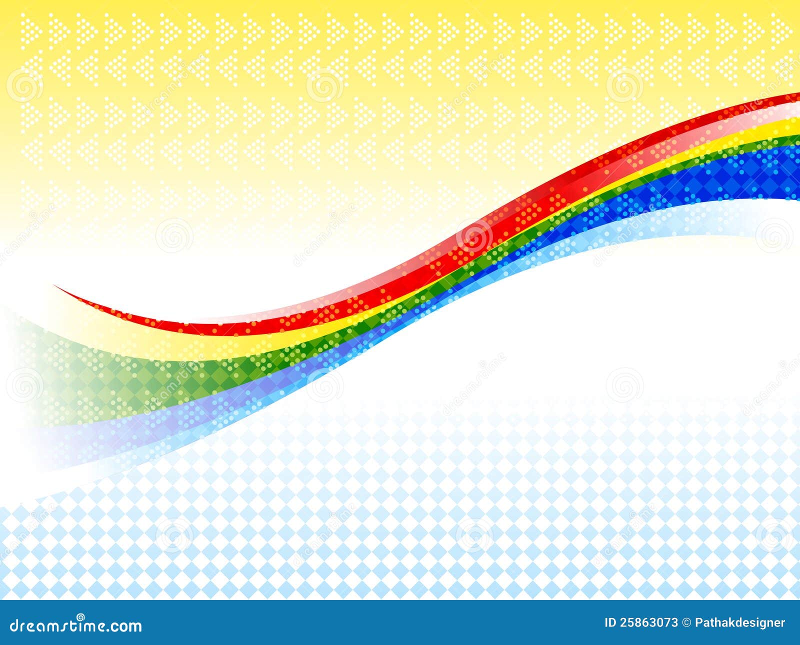 Abstract Magical Rainbow Background Stock Vector - Illustration of ...