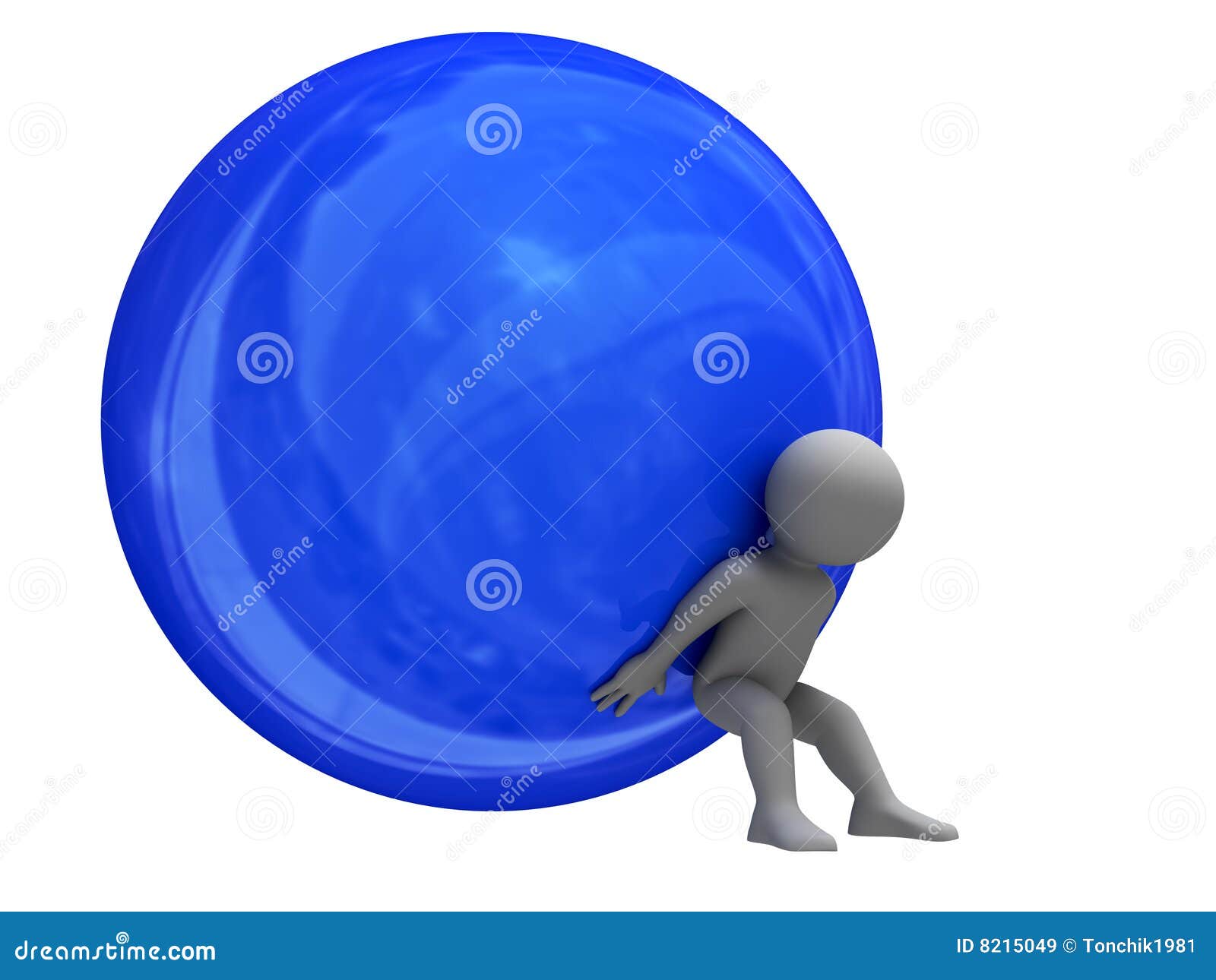 Abstract man stock illustration. Illustration of puppet - 8215049