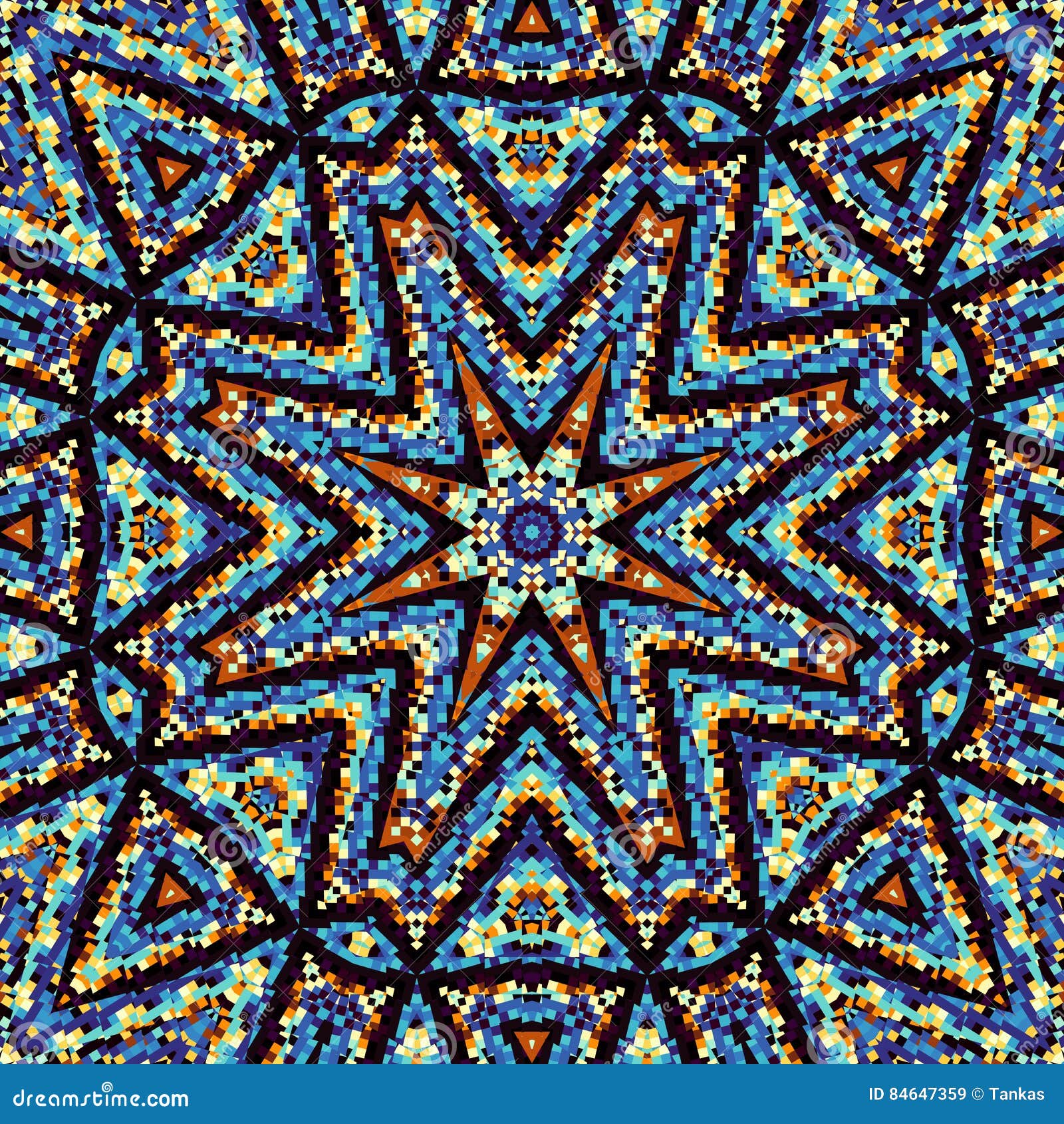 Abstract Mandala Background Stock Image - Image of abstract, curve ...