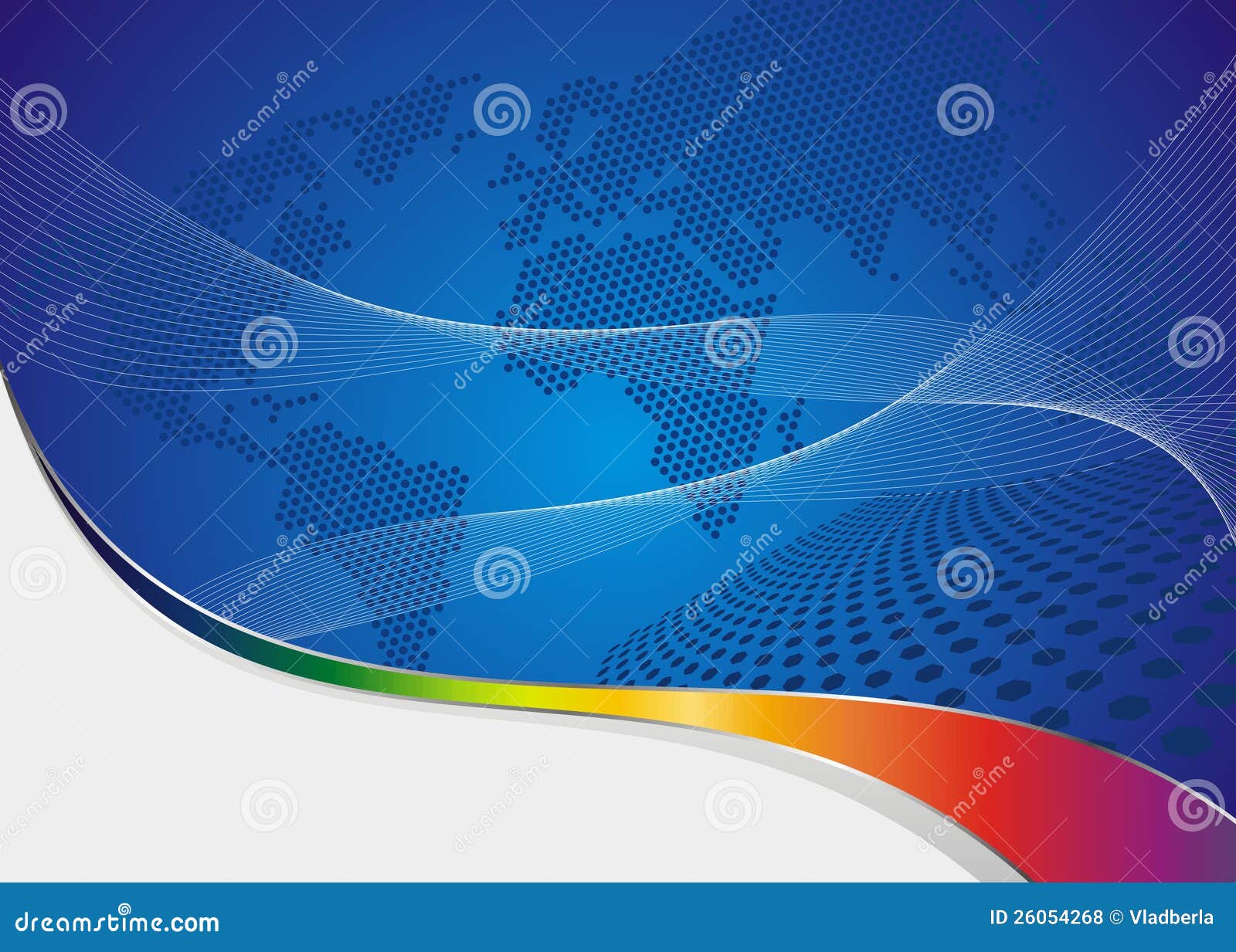 Abstract map frame stock vector. Illustration of abstract - 26054268