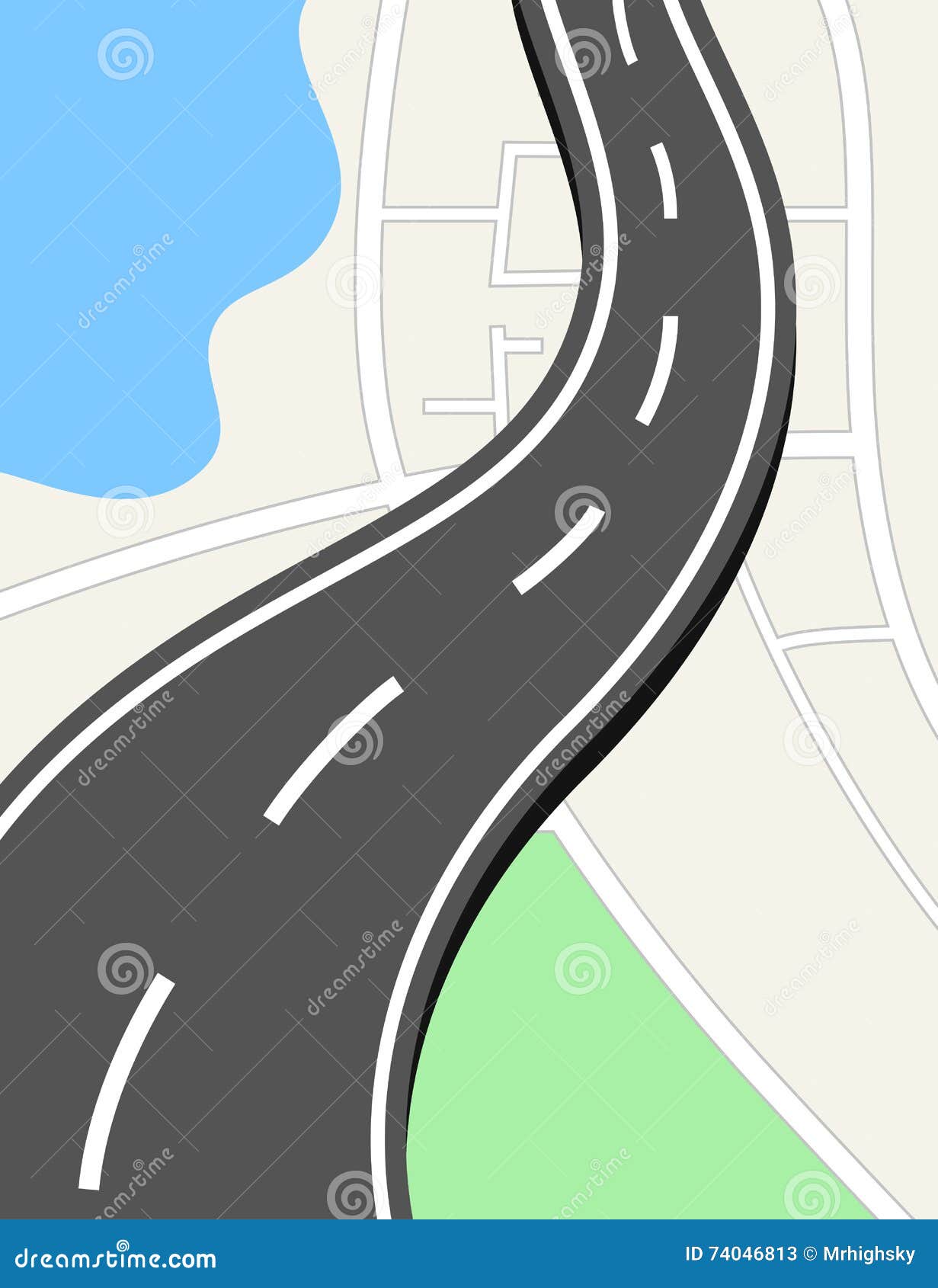 Abstract Map Infographic Poster Stock Vector - Illustration of poster ...