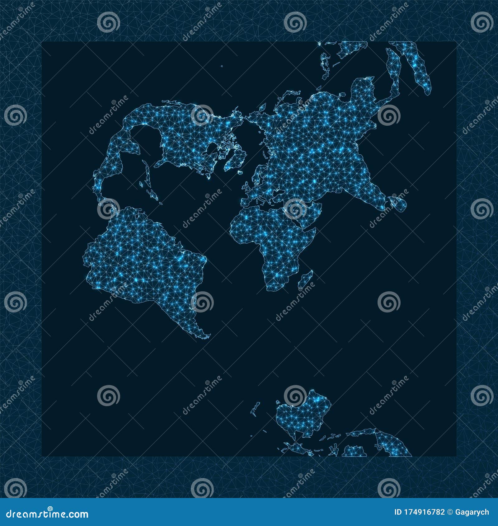 Abstract Map of World Network. Stock Vector - Illustration of globe ... Abstract Map of World Network. Stock Vector - Illustration of globe ...