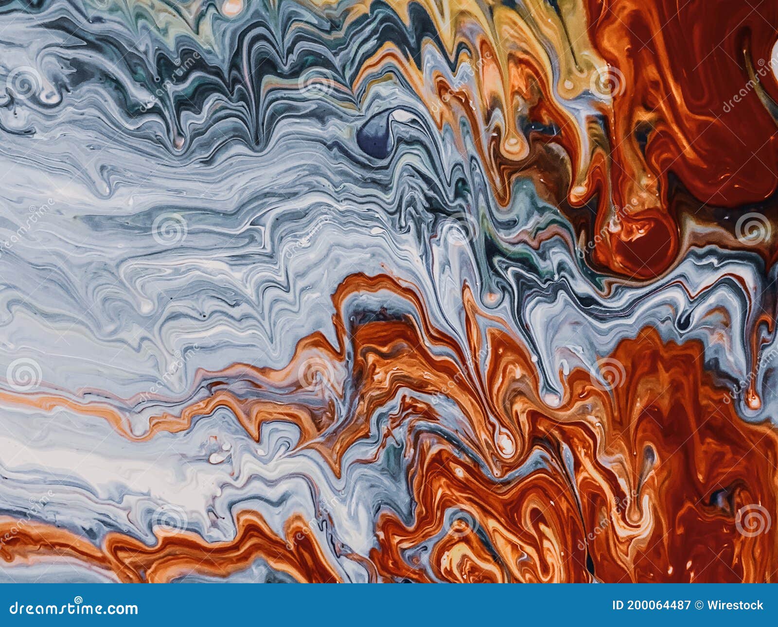 Abstract Marble Art Painting Background Stock Illustration ...