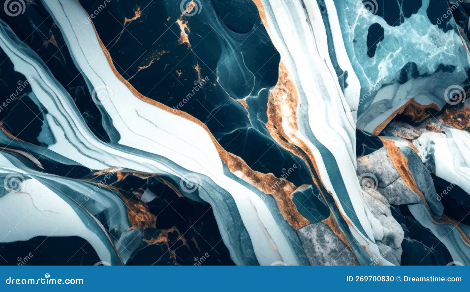 Abstract Marble Background Texture. Vector Illustration Stock Vector ...