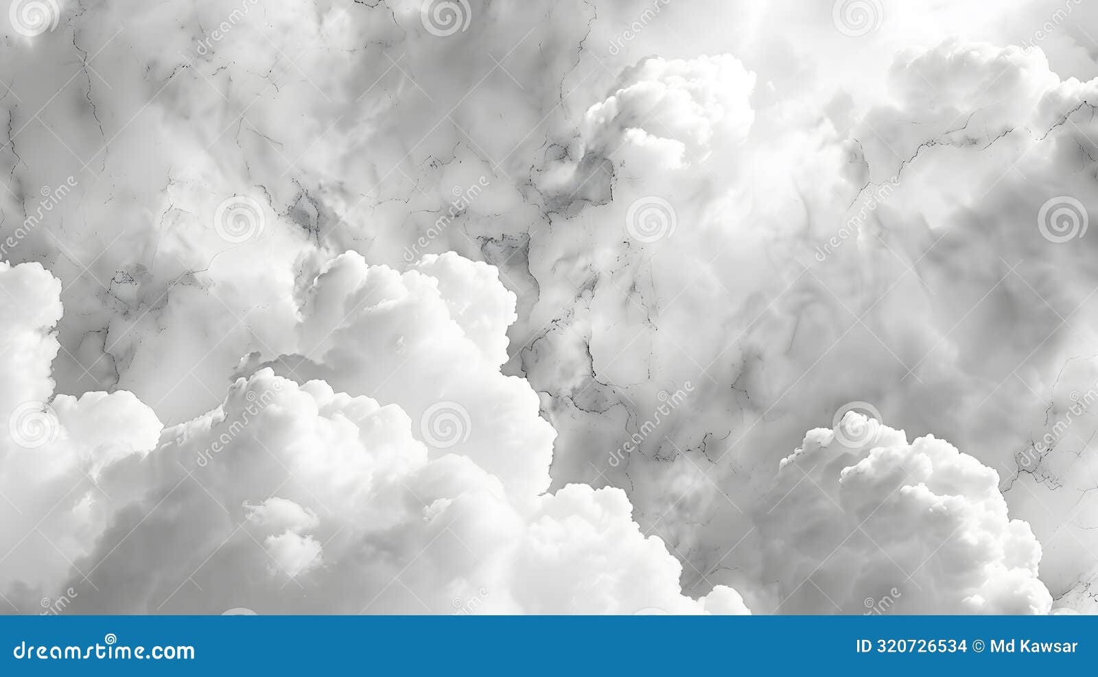 Abstract Marble Clouds Seamless Texture Stock Illustration ...
