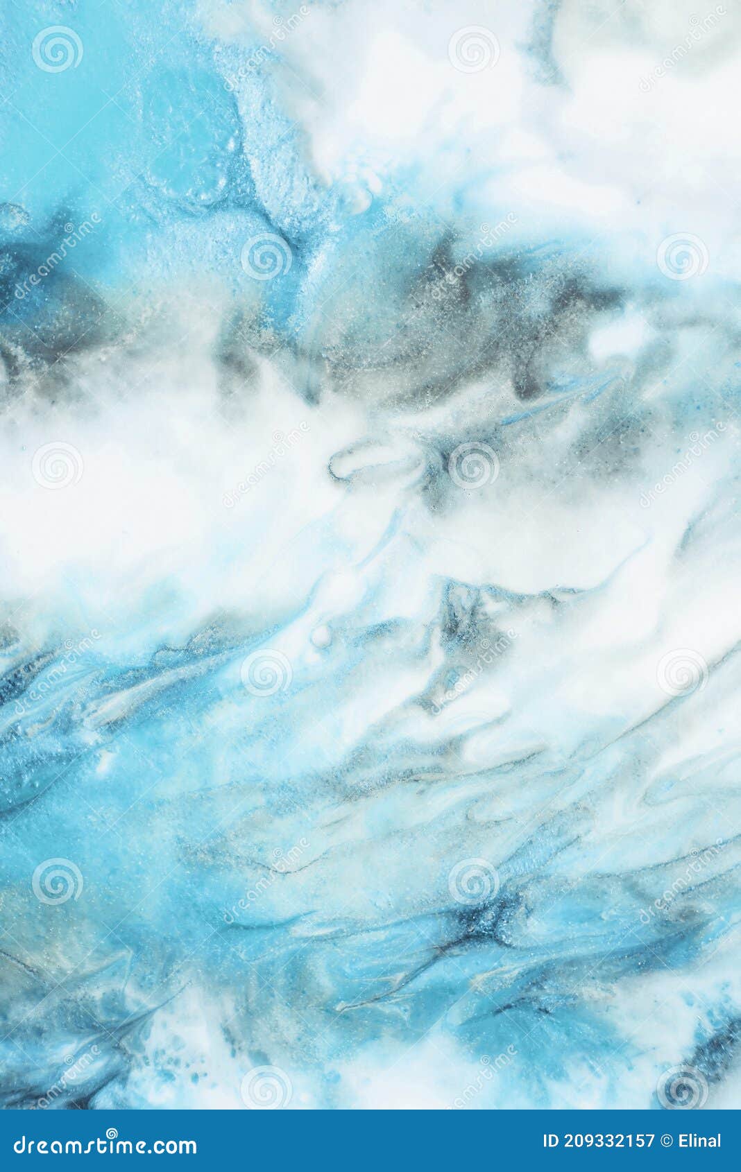 Blue Turquoise Marble Resin Art Background Stock Image - Image of ...