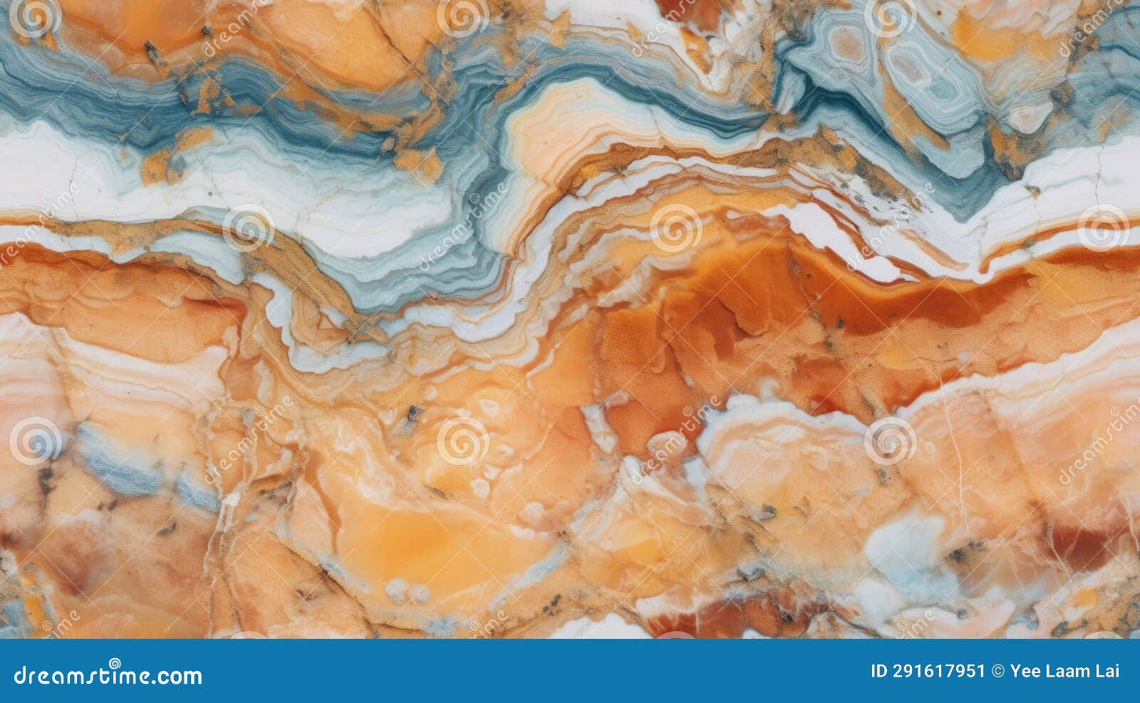 Abstract Marble Texture Agate Gold Orange, Ai Stock Illustration ...