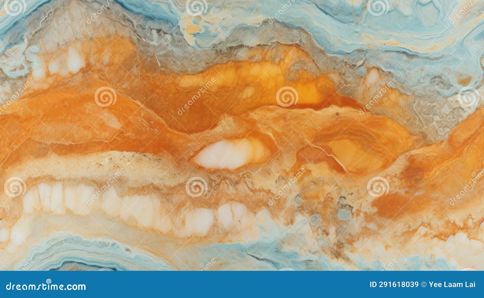 Abstract Marble Texture Agate Gold Orange, Ai Stock Illustration ...