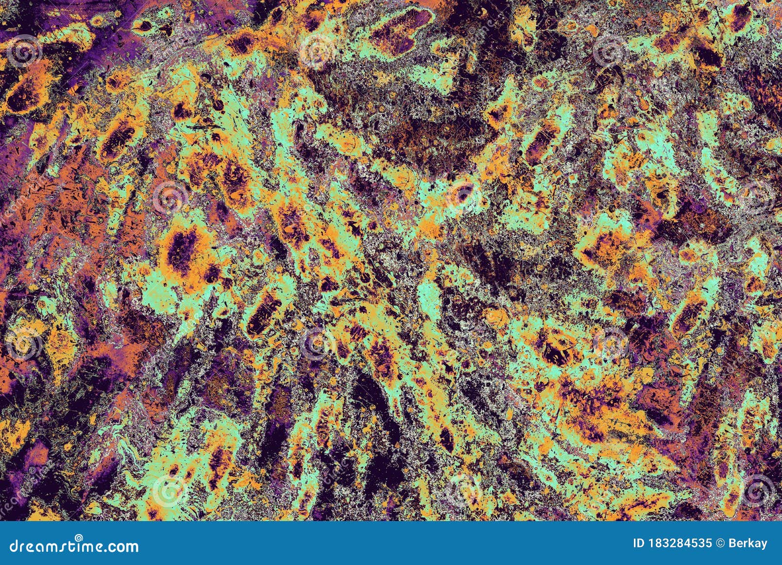 Abstract Marbling Art Patterns As Colorful Background Stock Image ...