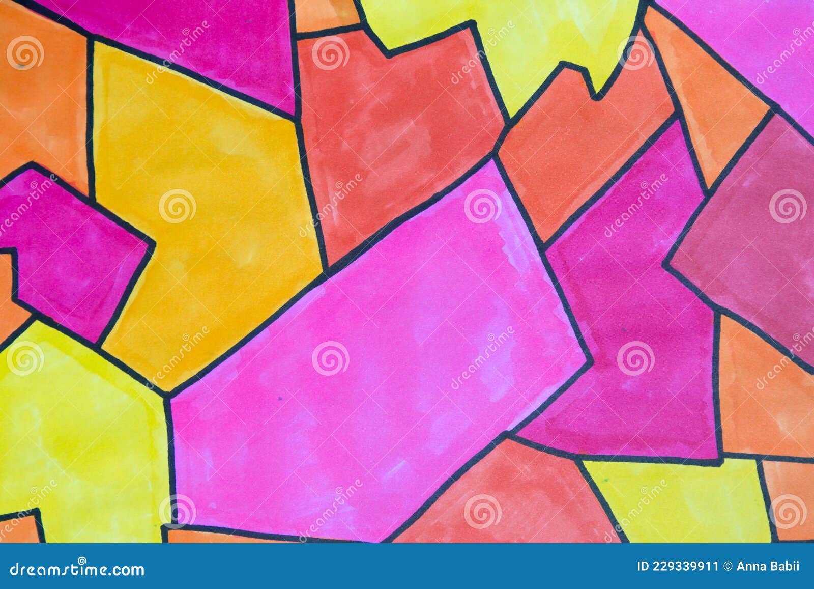 Abstract Marker Texture. Stock Illustration. Stock Image - Image of ...